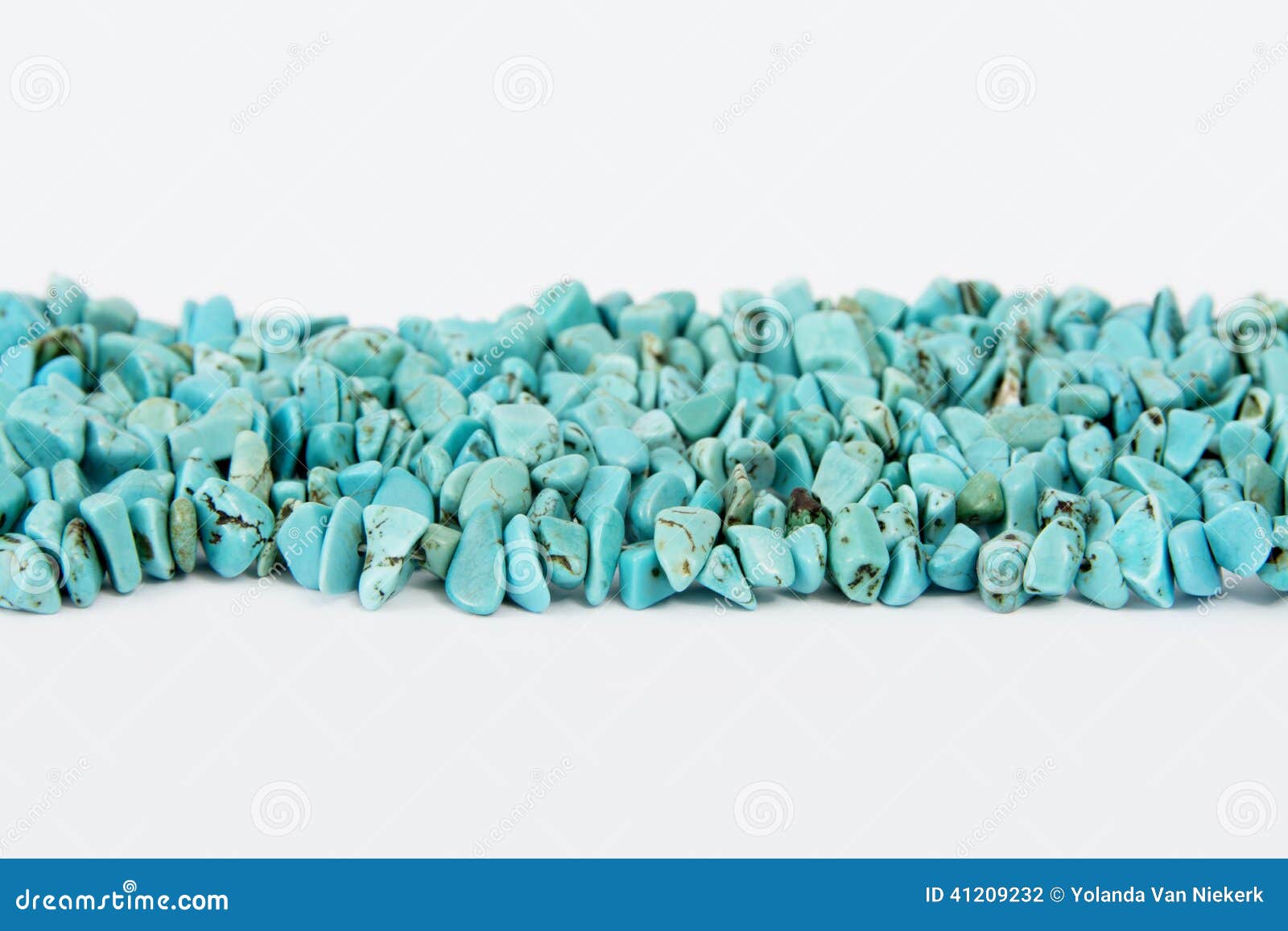 Turquoise Lines stock photo. Image of necklace, fashion - 41209232