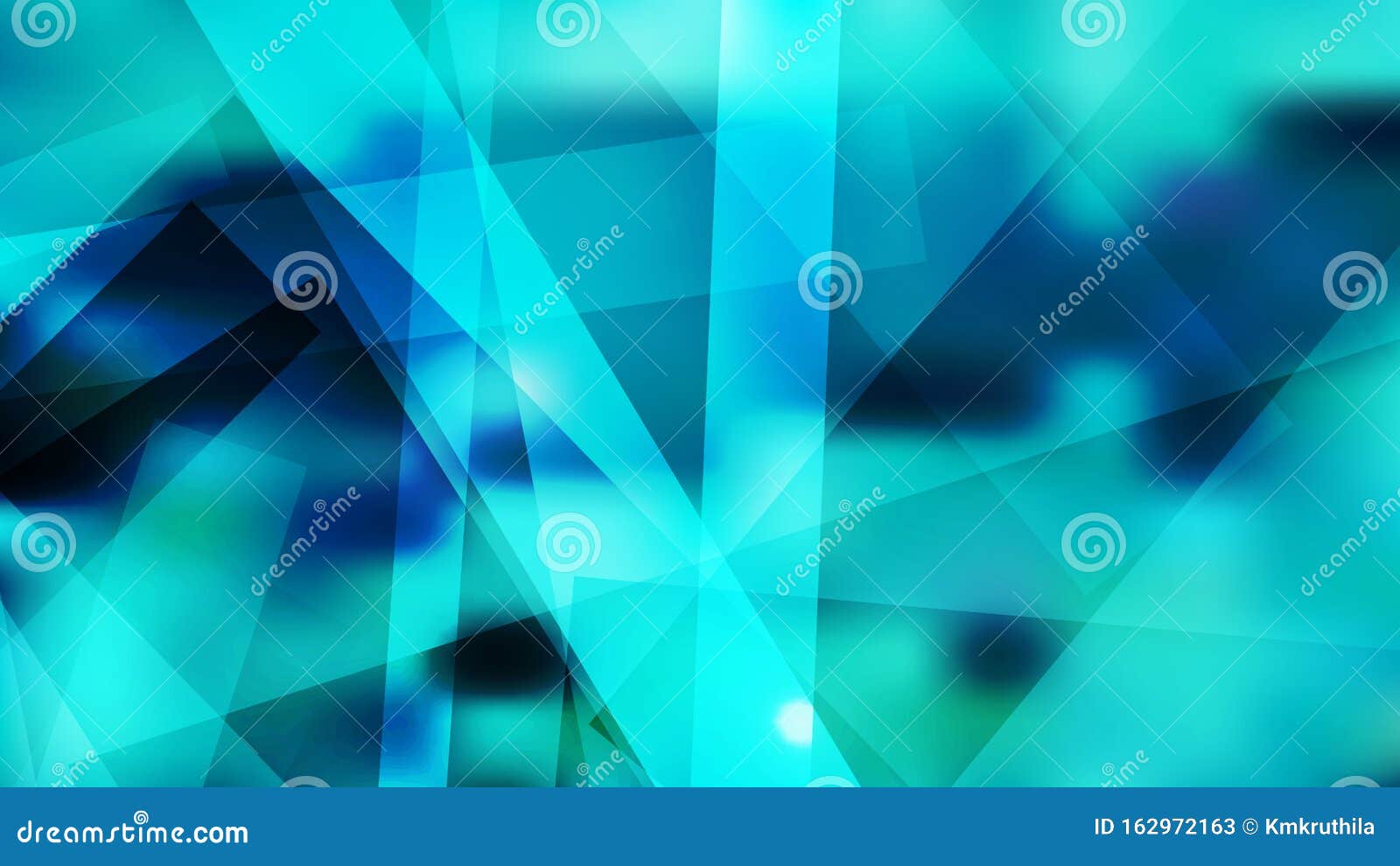 Turquoise Lines Stripes and Shapes Background Vector Graphic Stock ...