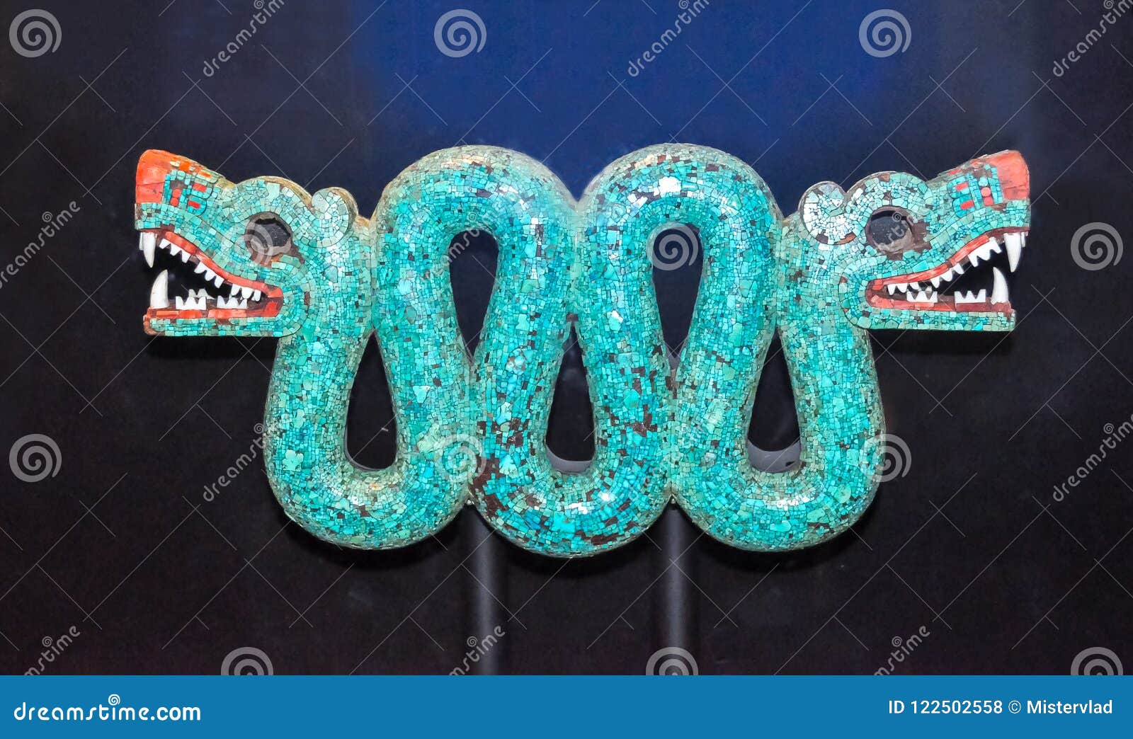 Turquoise Mosaic of Double-headed Serpent from Mexico in British Museum ... Turquoise Mosaic of Double-headed Serpent from Mexico in British Museum ...