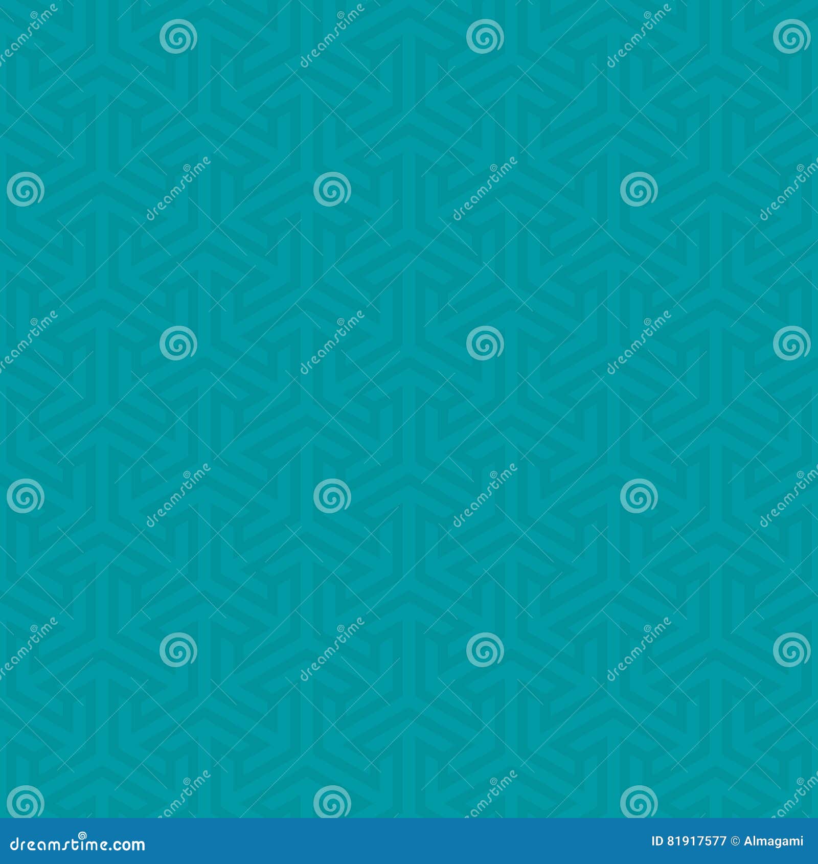 Turquoise Neutral Seamless Pattern for Modern Design in Flat Sty Stock ...