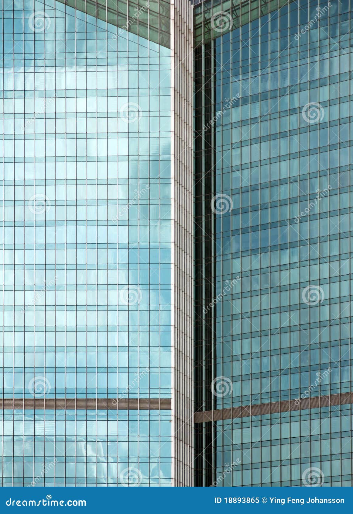 Turquoise office building stock image. Image of city - 18893865