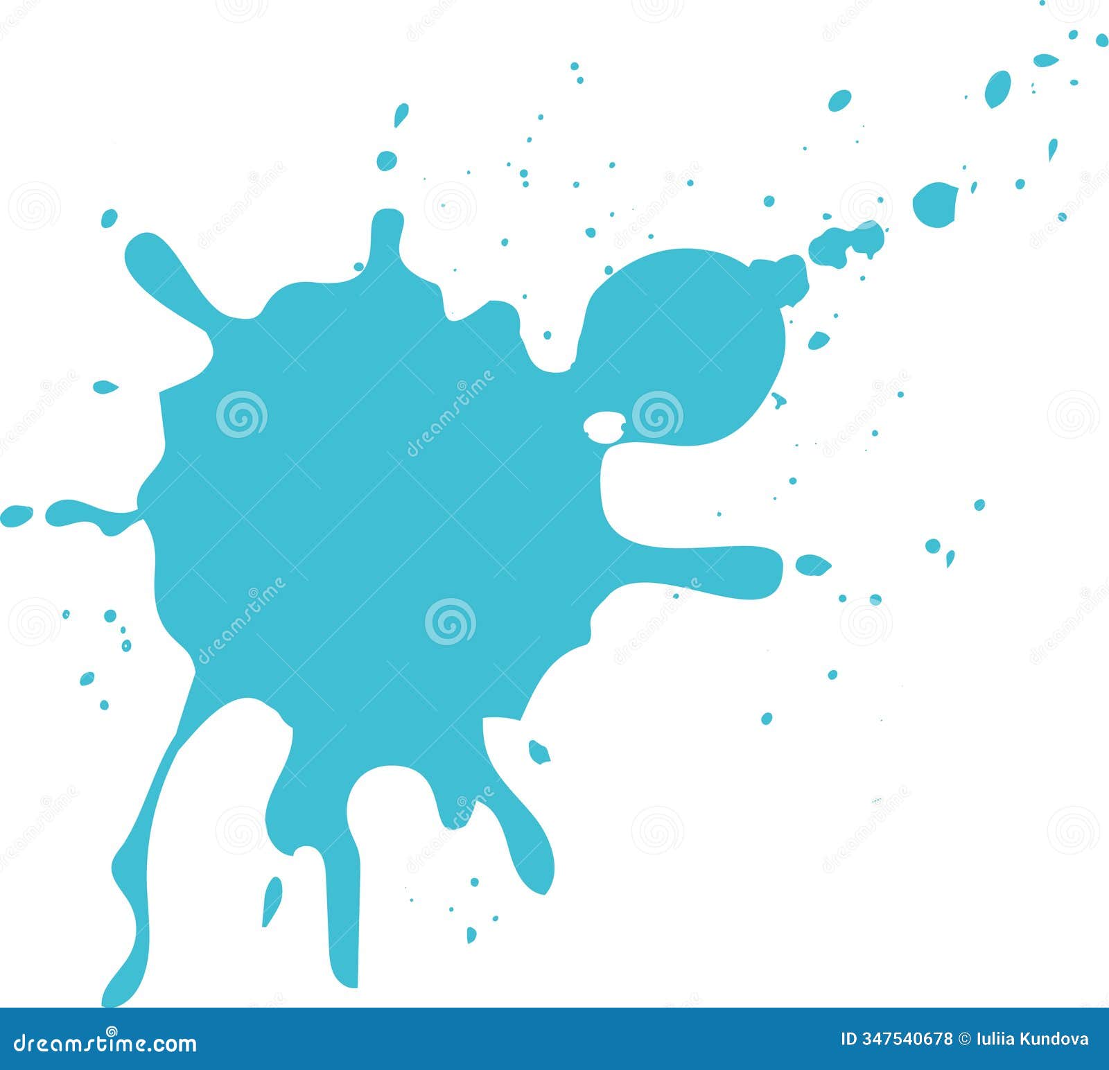 Splat Of Color In Grunge Splatter Background Stock Photography ...