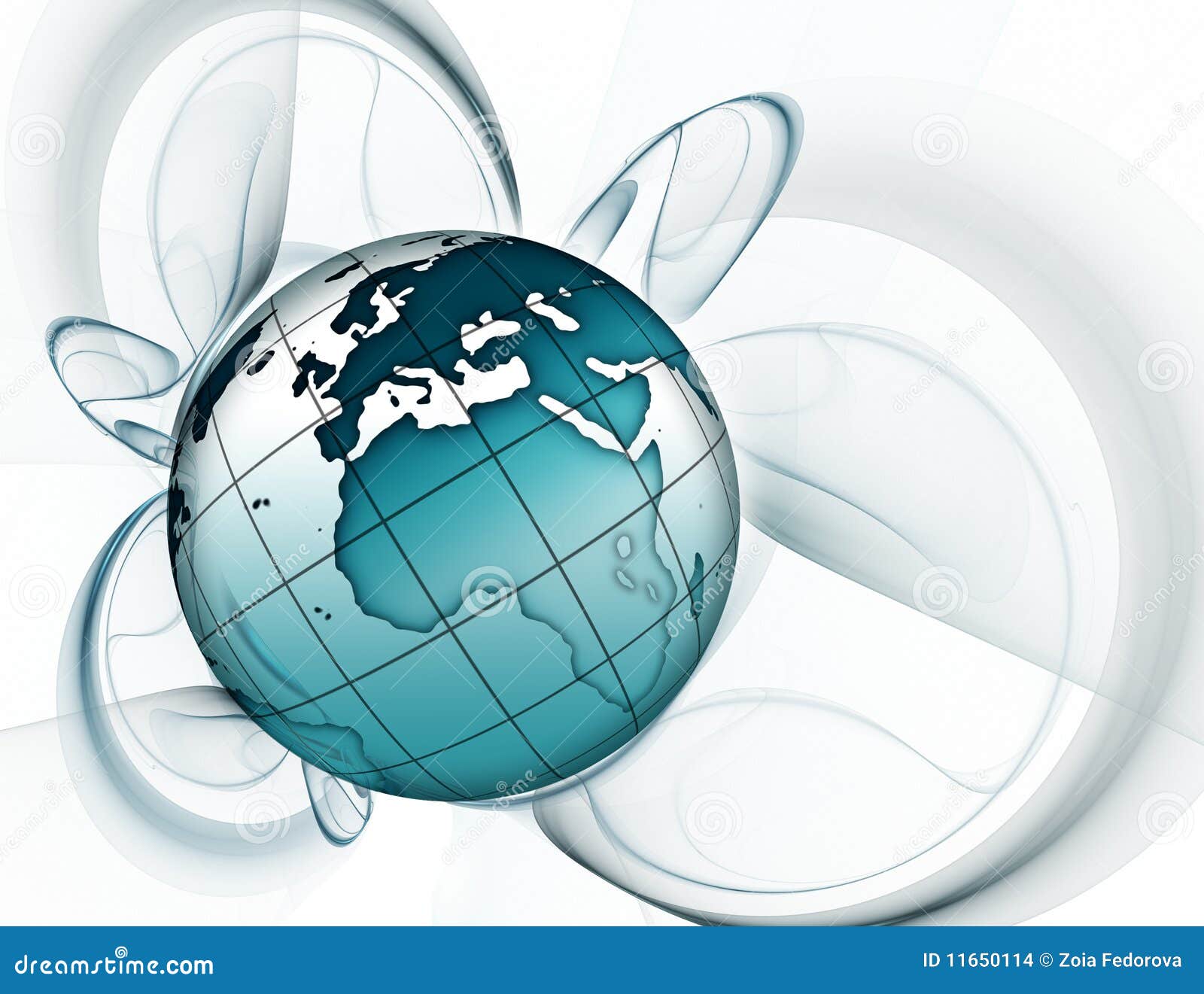 Turquoise planet stock illustration. Illustration of earth - 11650114