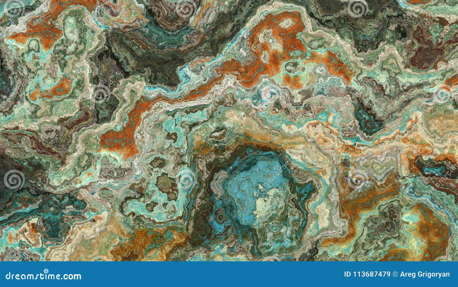 Turquoise Raw Gemstone Texture Stock Illustration - Illustration of ...