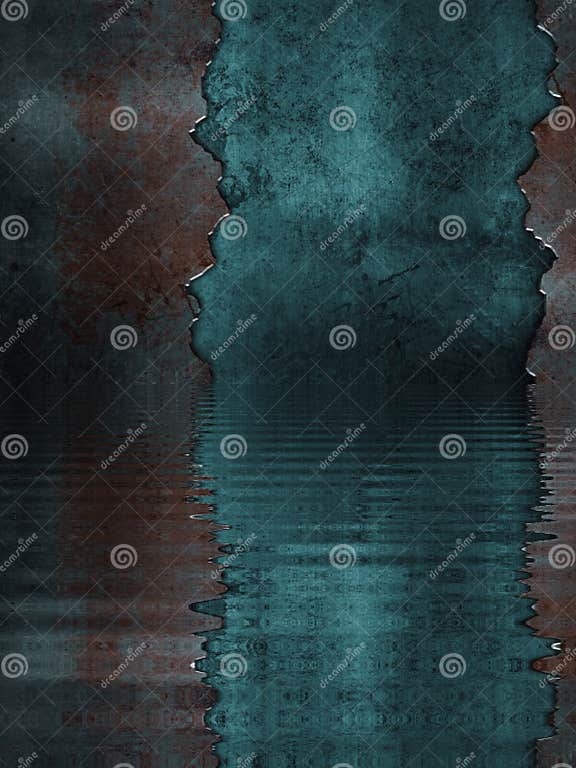 Turquoise Rust Background Abstract Template Stock Image - Image of ...