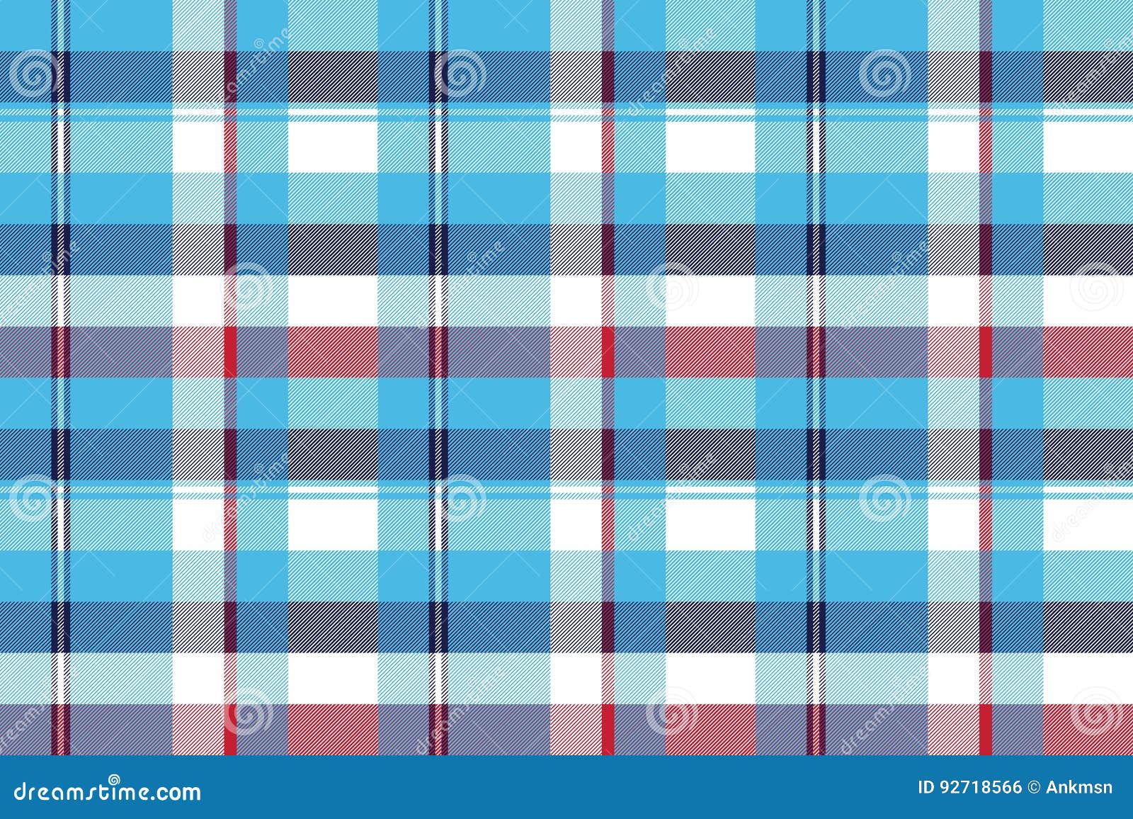 Madras Vector Fabric Background, Straight Texture Seamless Tartan ...