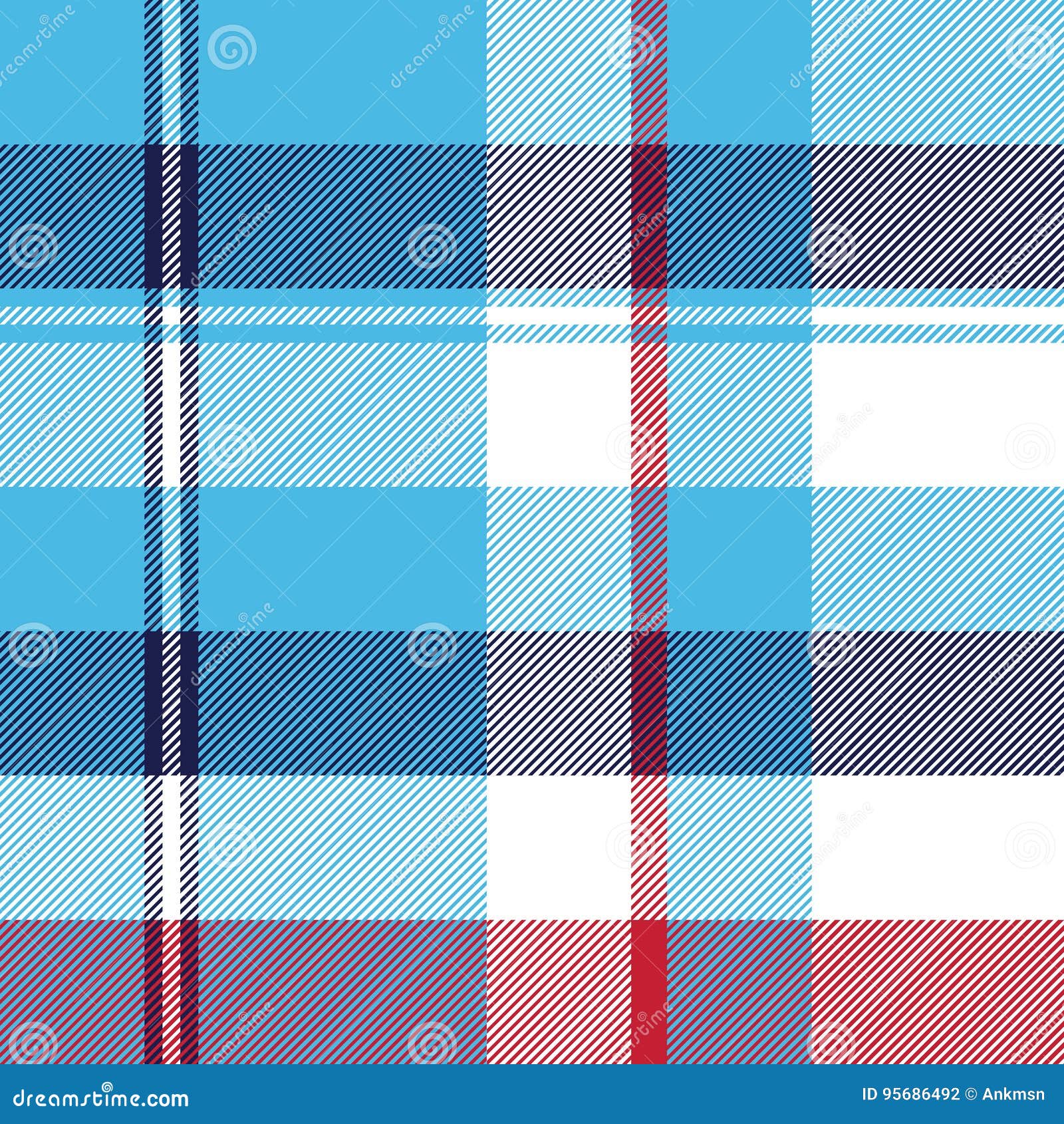 Turquoise Seamless Pattern Check Plaid Fabric Texture Madras Stock ...