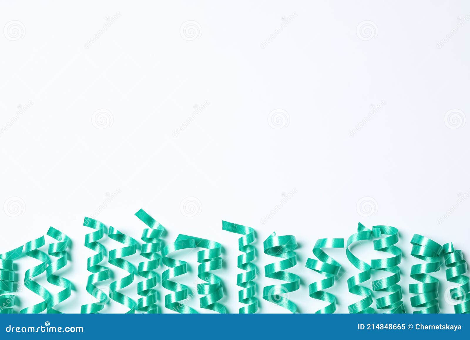 Serpentine Streamers Border Cartoon Vector | CartoonDealer.com #102075249
