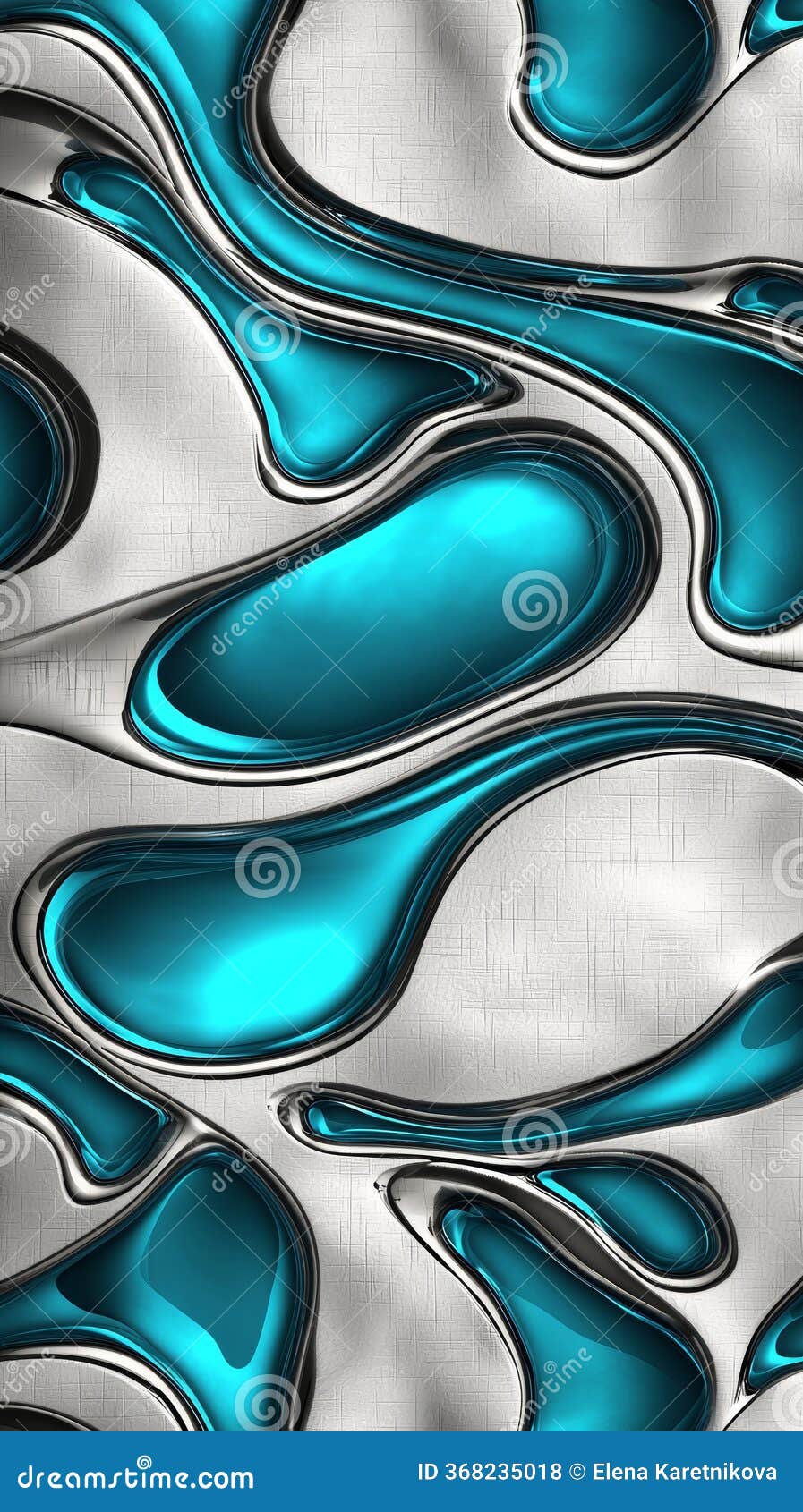 Liquid Melting Plastic Effect Background, Seamless Royalty-Free Stock ...