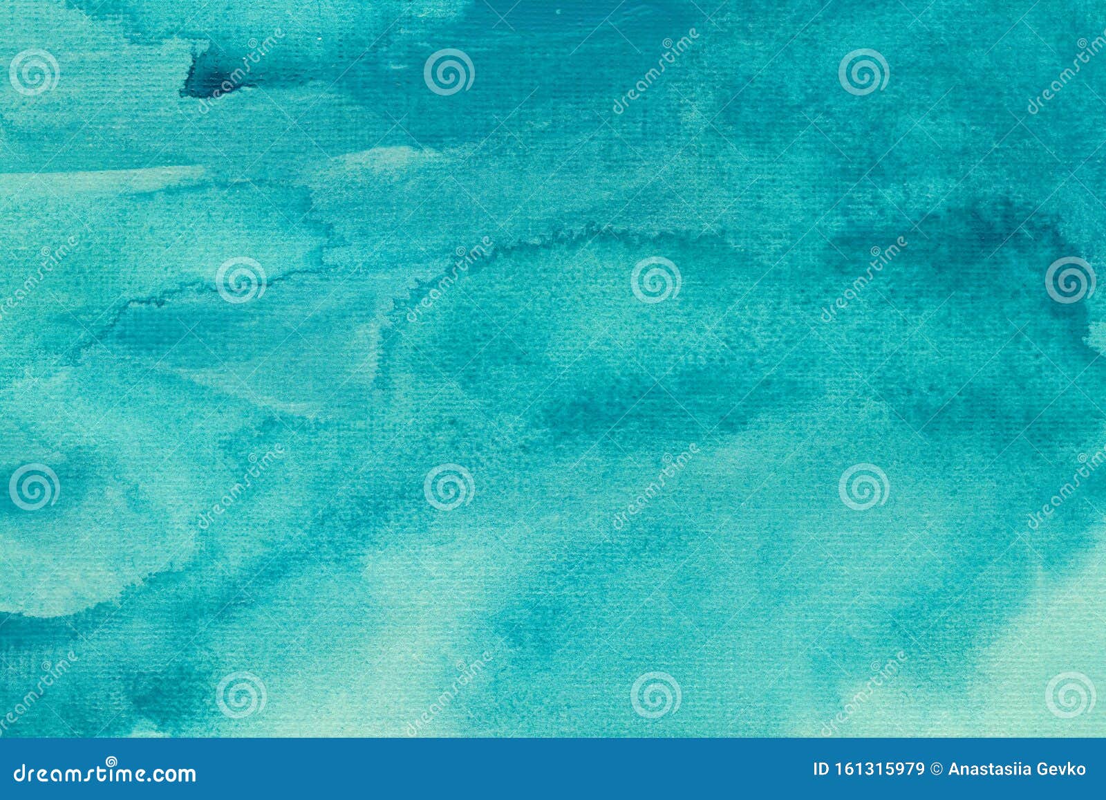 Turquoise Splash Watercolor Texture Background. Hand Drawn Vivid ... Turquoise Splash Watercolor Texture Background. Hand Drawn Vivid ...
