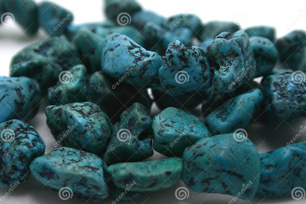 Turquoise stones stock image. Image of stone, object, close - 4021019