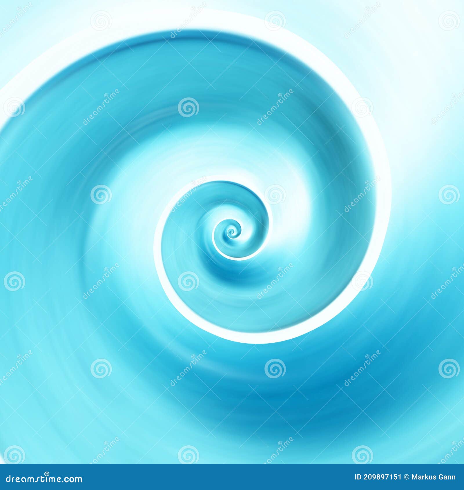 Turquoise swirl stock illustration. Illustration of round - 209897151
