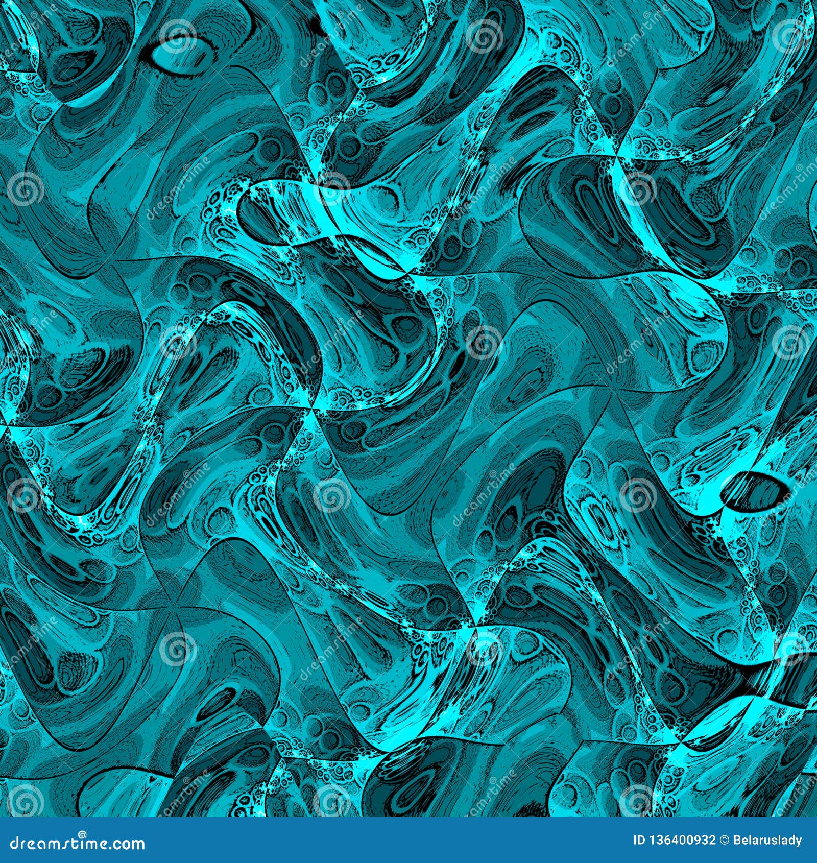 Turquoise and Teal Bright Background in Abstract Elements Stock ...