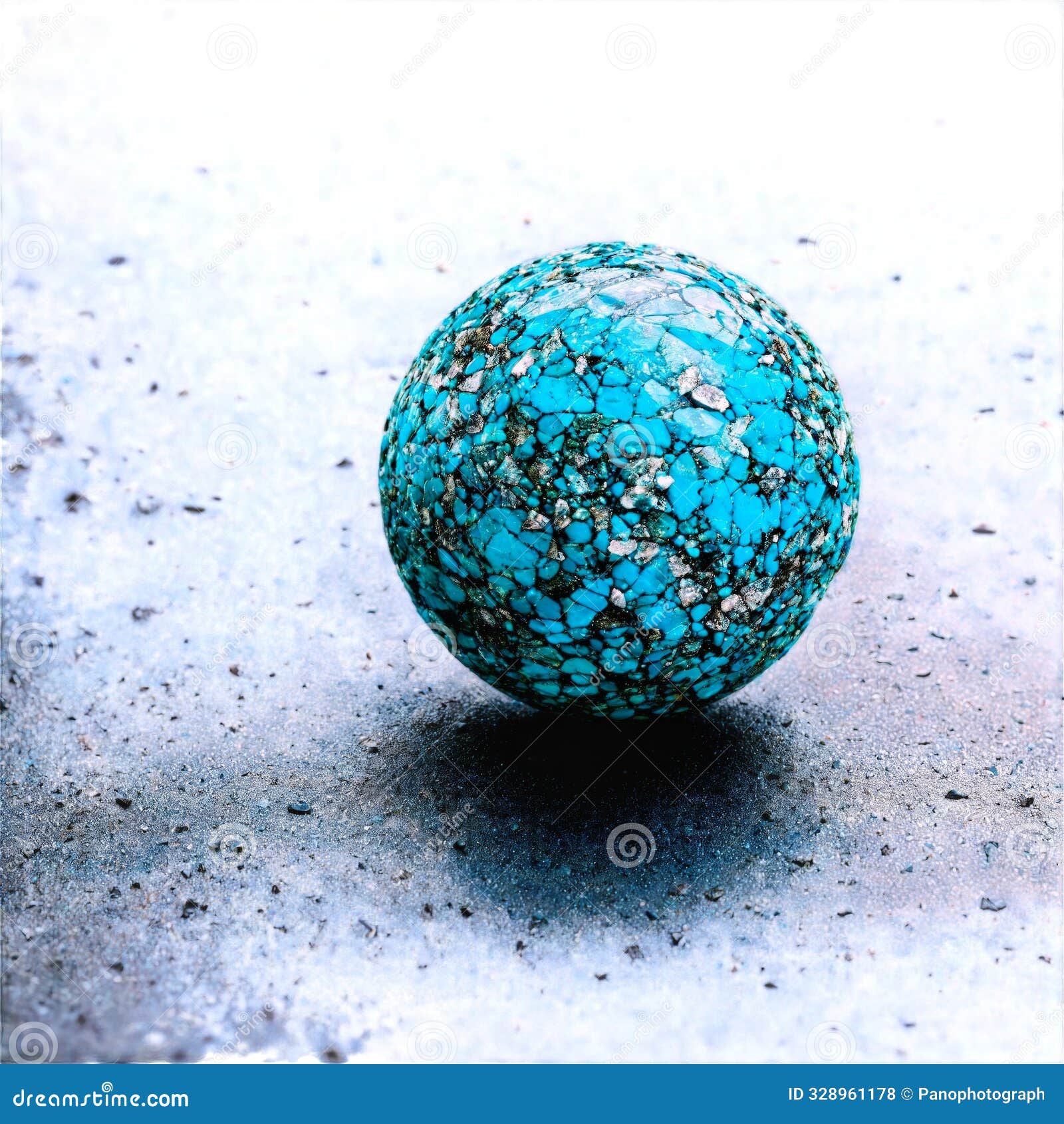 Turquoise a Vibrant Turquoise with a Unique Matrix Pattern Slightly ...