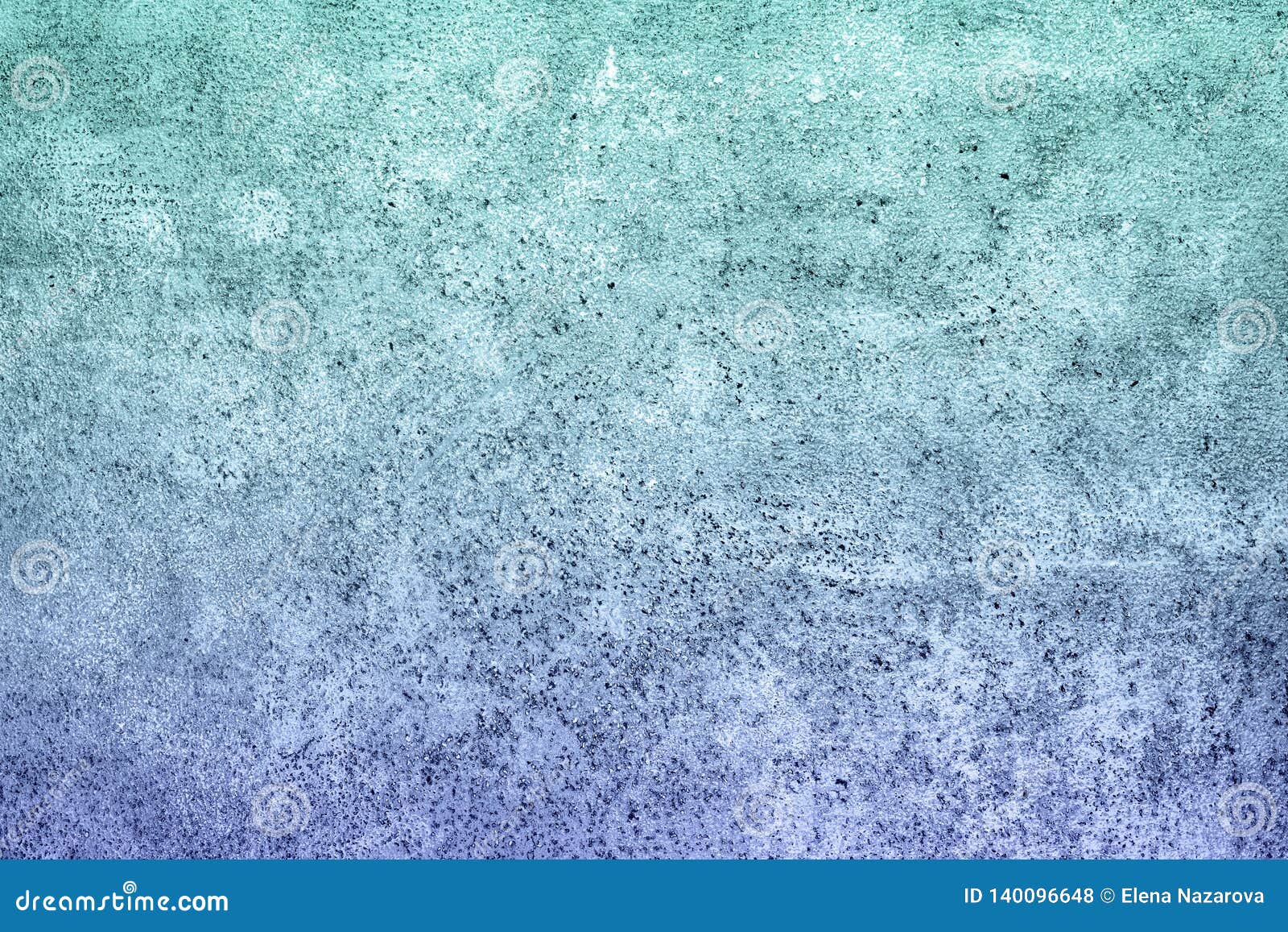 Turquoise Violet Gradient Concrete Plaster Background with Small Spots ...