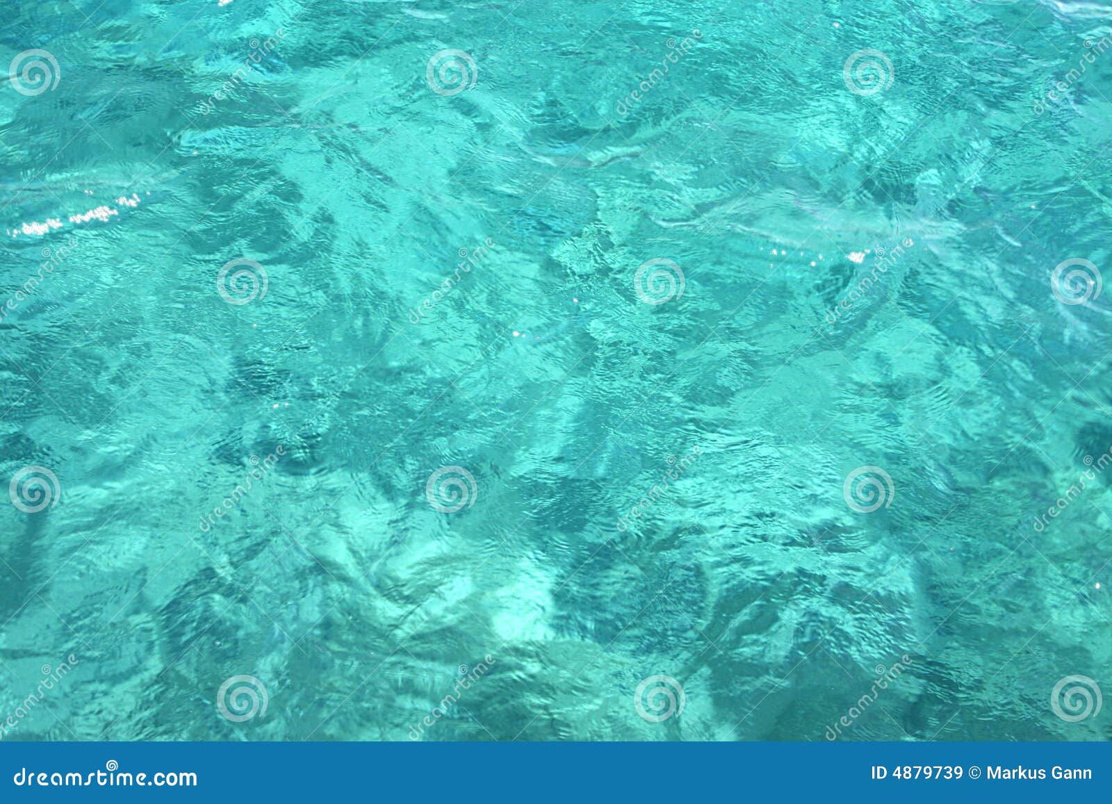 Turquoise water stock image. Image of nature, wave, ocean - 4879739