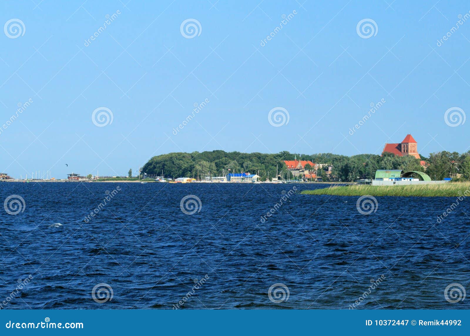Turquoise Water at the Baltic Sea, Poland Stock Image - Image of ...