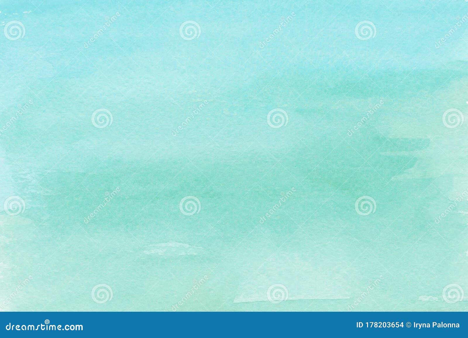 Turquoise Watercolor Gradient Background Green Blue Ombre Paint Texture ...