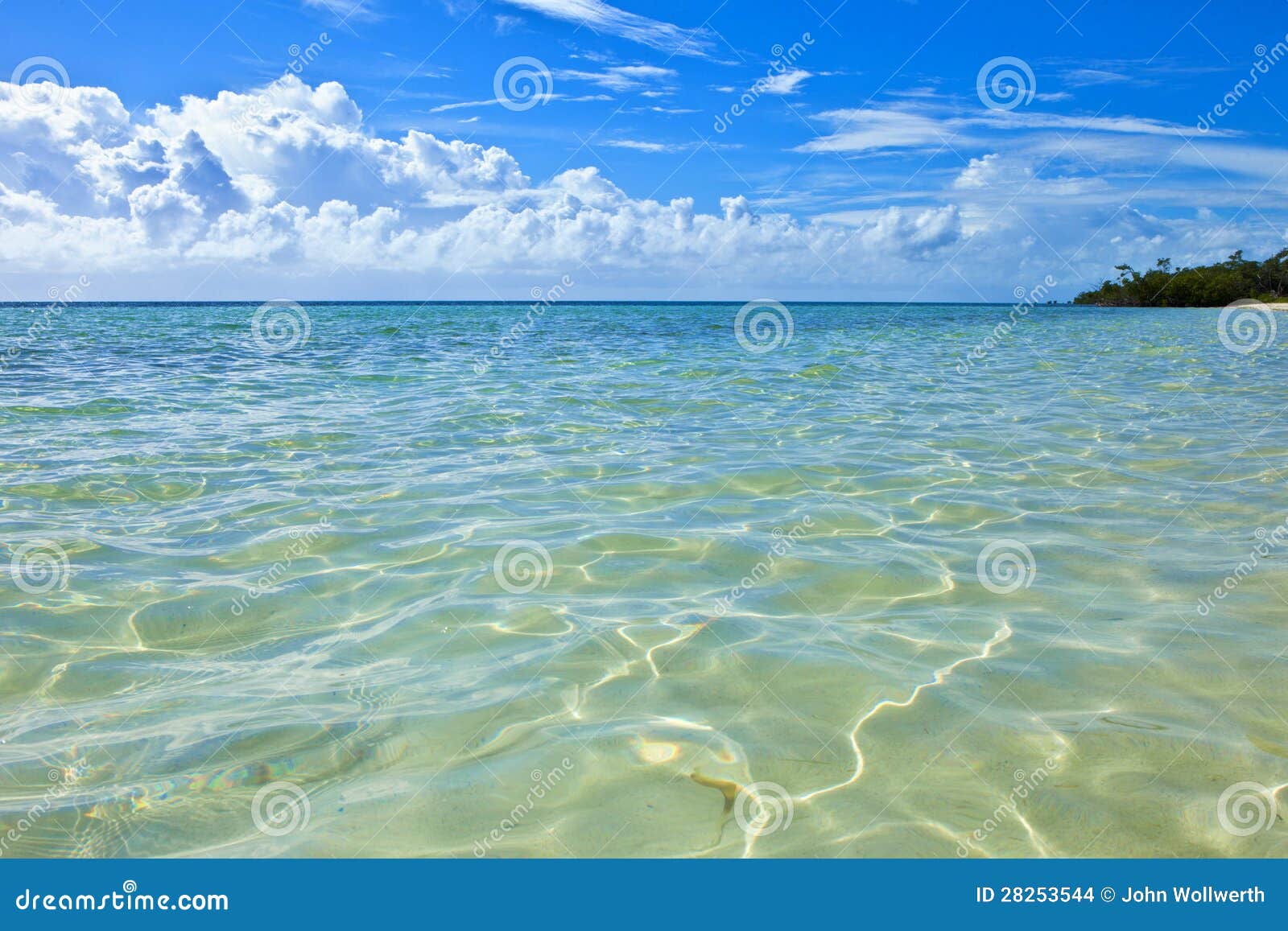 Turquoise Waters of Bahamas Stock Photo - Image of beautiful, island ...