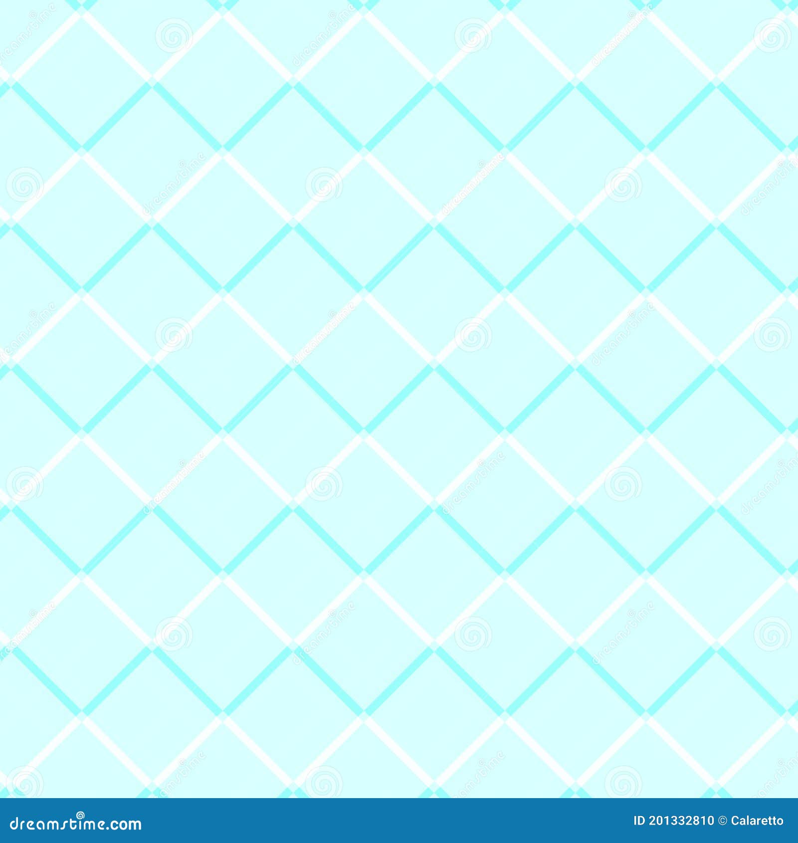 Turquoise Checkered Background With Wide Stripe For Text. Geometric ...