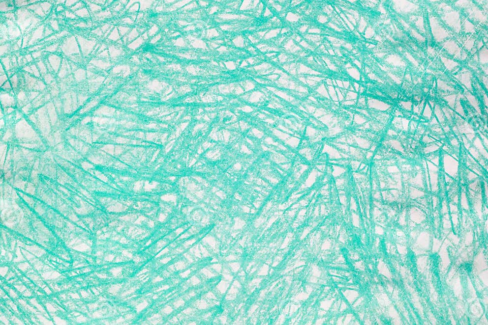 Turquoise and White Crayon Backgraund Texture Stock Illustration ...