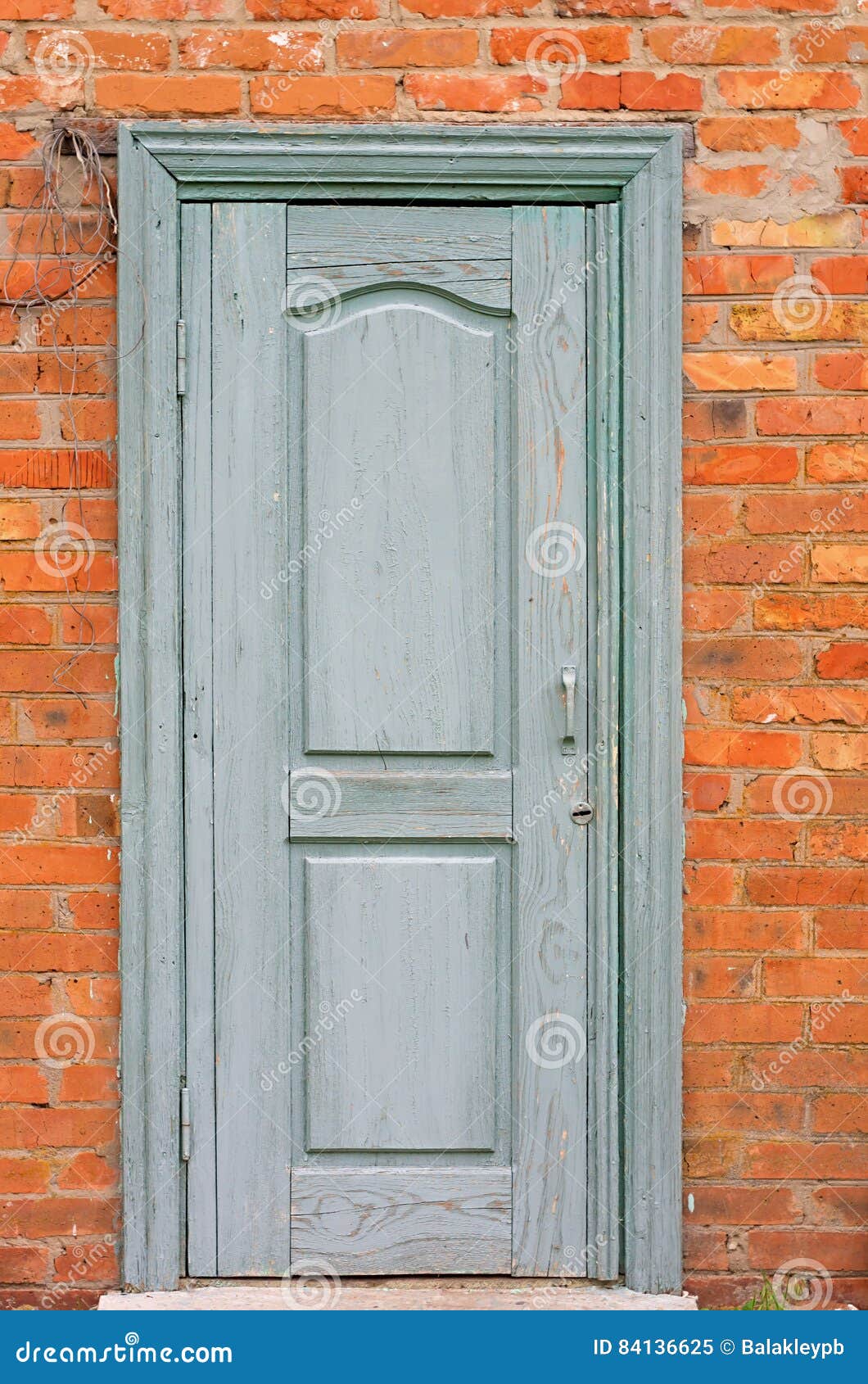 Turquoise wooden doors stock image. Image of house, shabby - 84136625