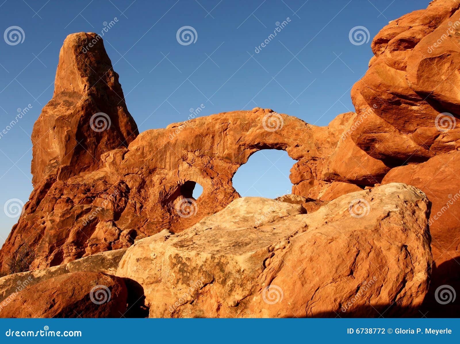 Turret Arch stock photo. Image of iron, pristine, arch - 6738772