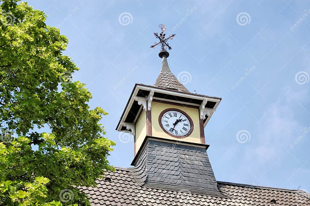 Turret Clock stock image. Image of turret, detail, watch - 4782923
