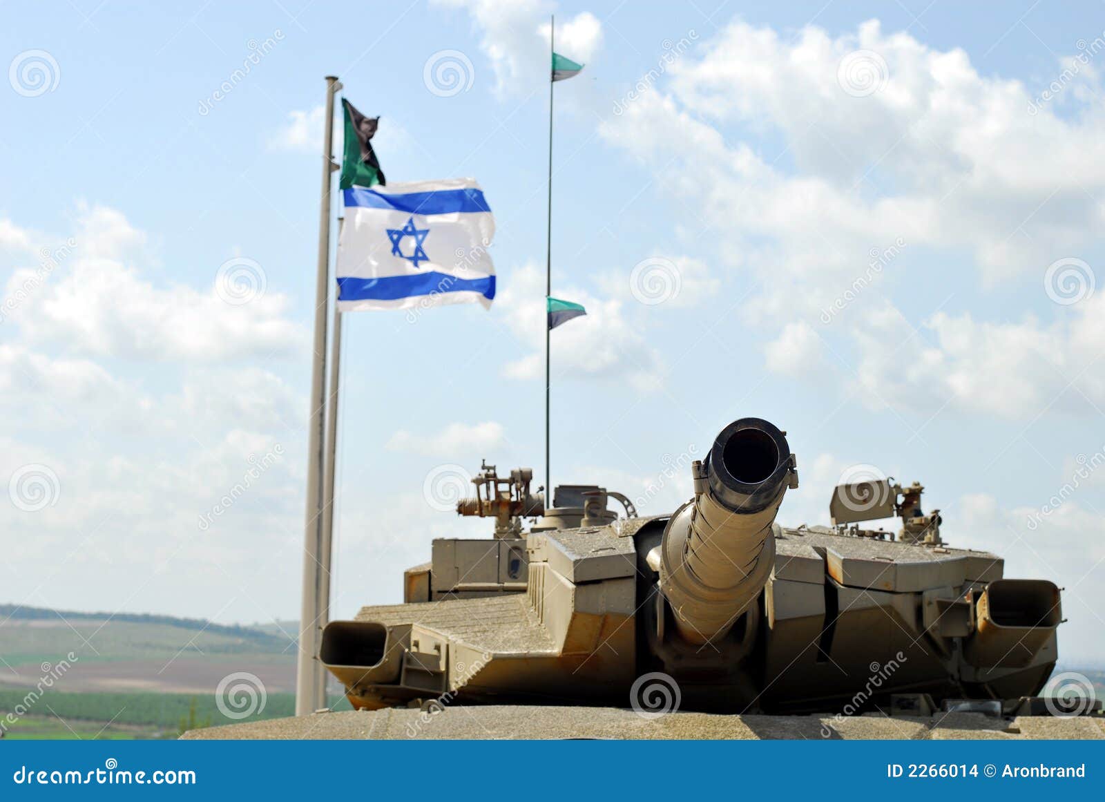 Turret of Israeli Merkava stock photo. Image of shooting - 2266014