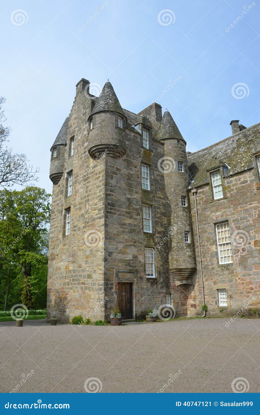Turret Of Kellie Castle Royalty-Free Stock Photography | CartoonDealer ...