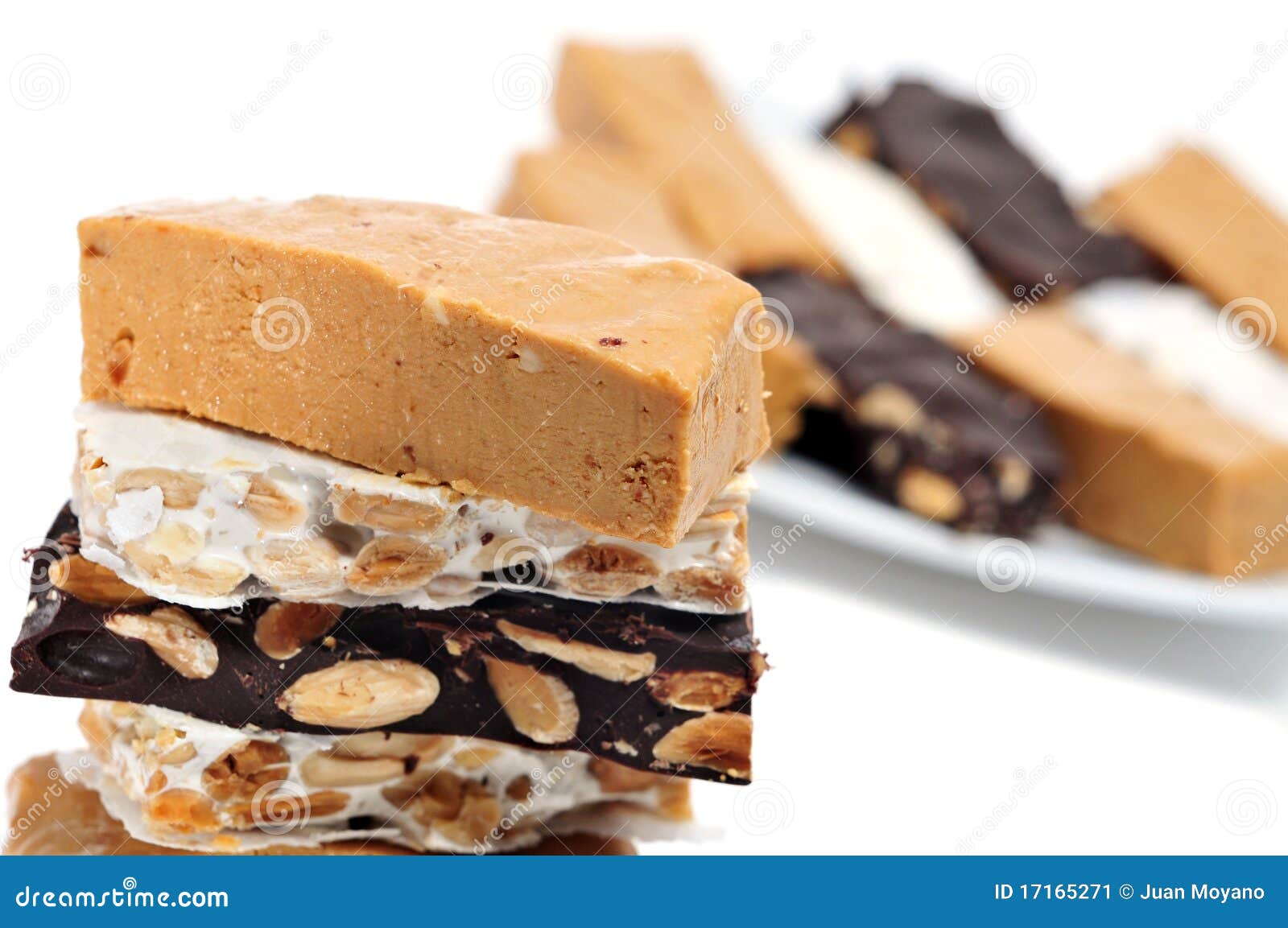 Turron image stock. Image du amande, nourriture, gastronomie - 17165271