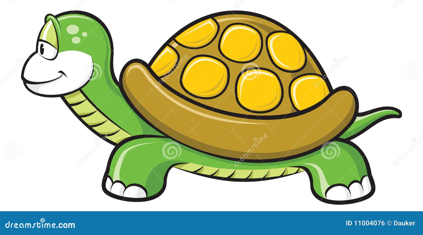 Turtle stock vector. Illustration of turtle, legs, fishing - 11004076