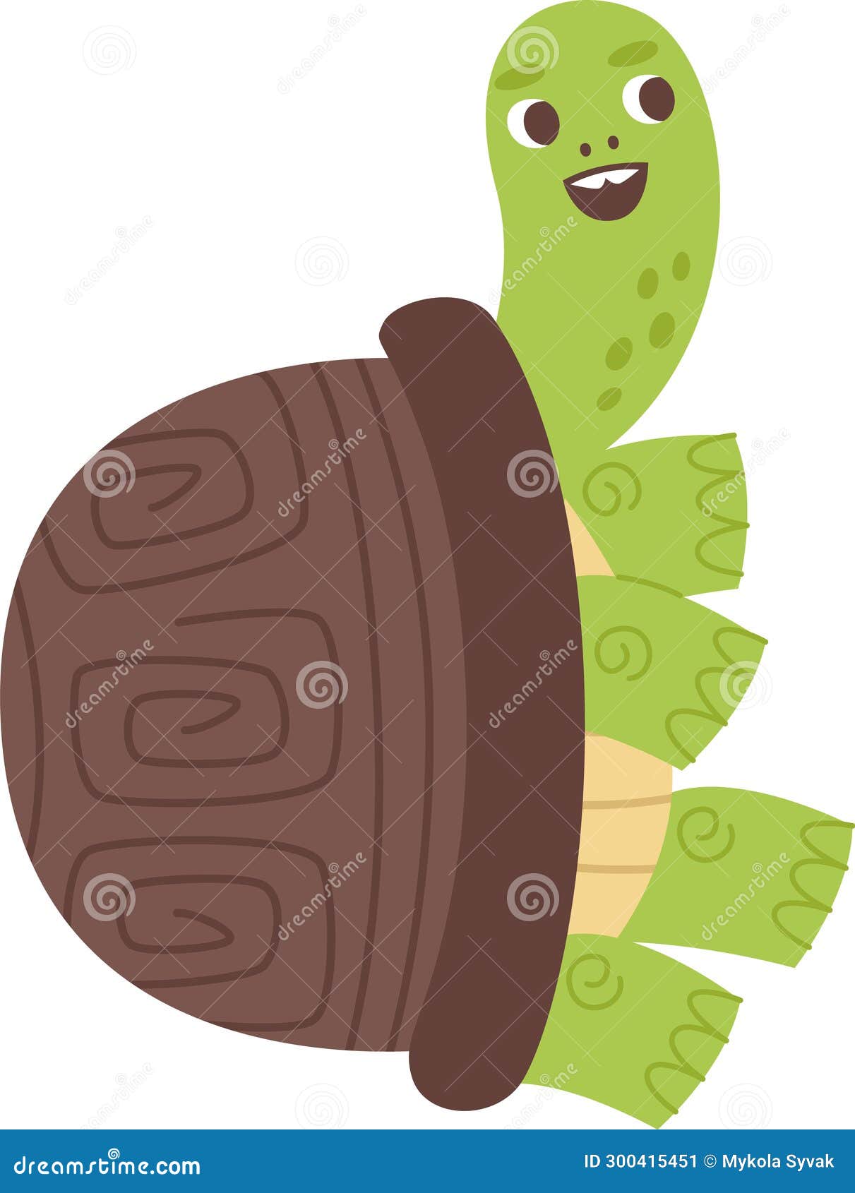 Turtle Animal Laughing stock illustration. Illustration of wild - 300415451