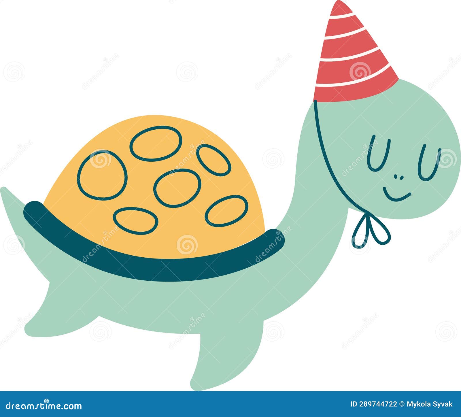 Turtle Birthday Animal stock illustration. Illustration of holiday ...