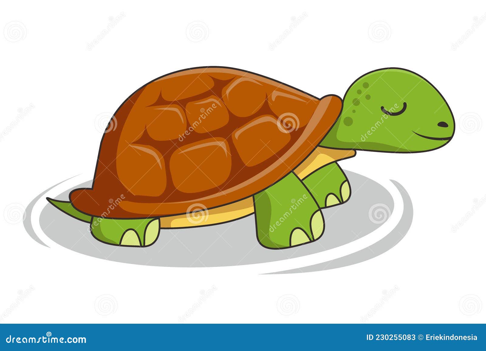 Wild Tortoises Standing, Silhouettes On A White Background. Sea ...