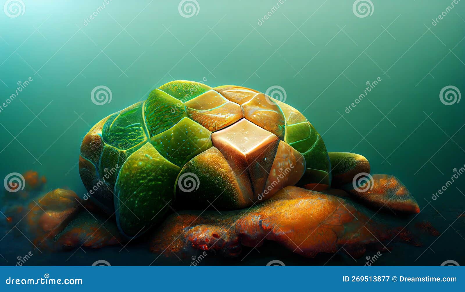 Turtle Sea Creature Printable Vector Stencil Art | CartoonDealer.com ...
