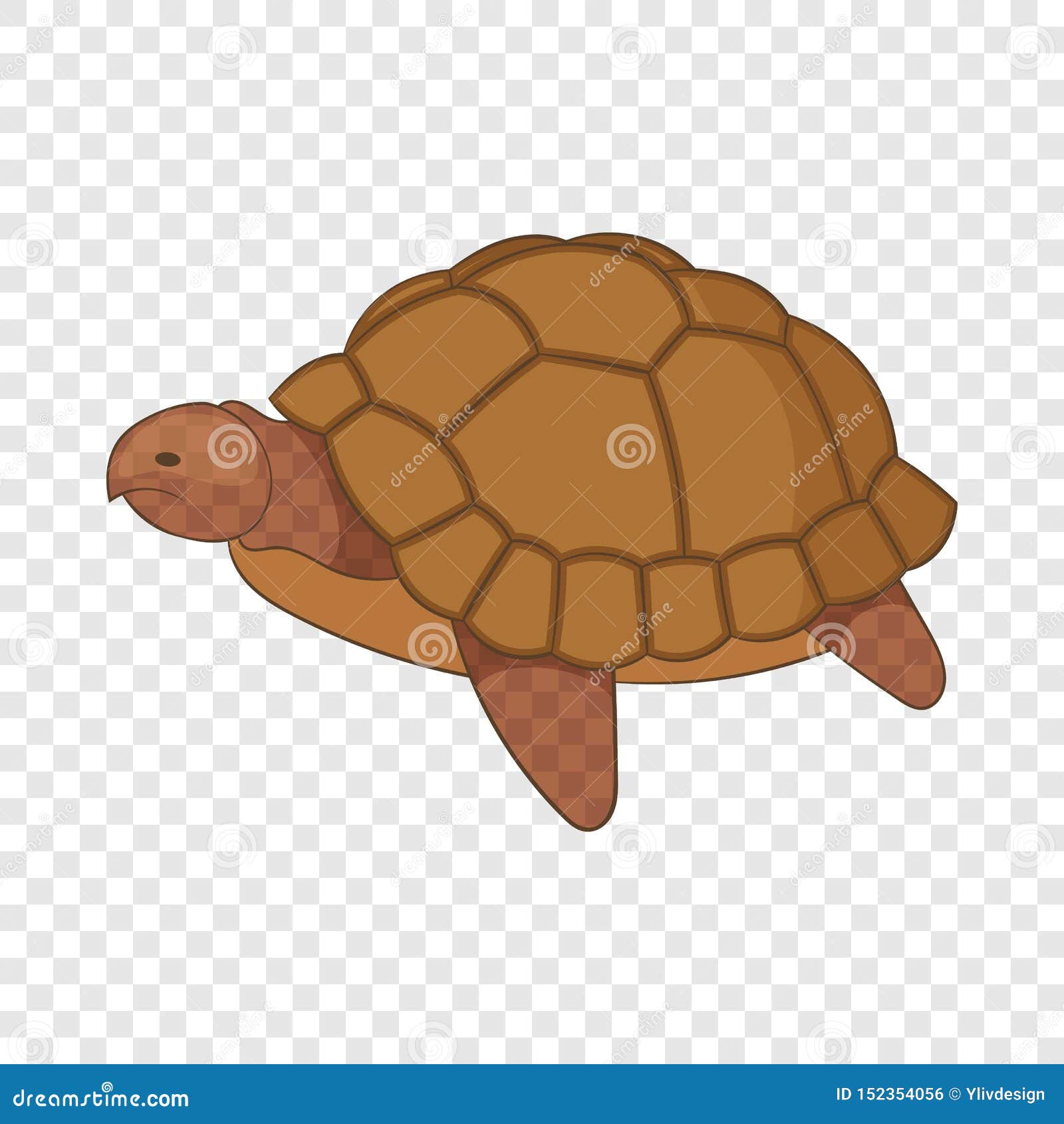 Turtle icon, cartoon style stock vector. Illustration of cartoon ...