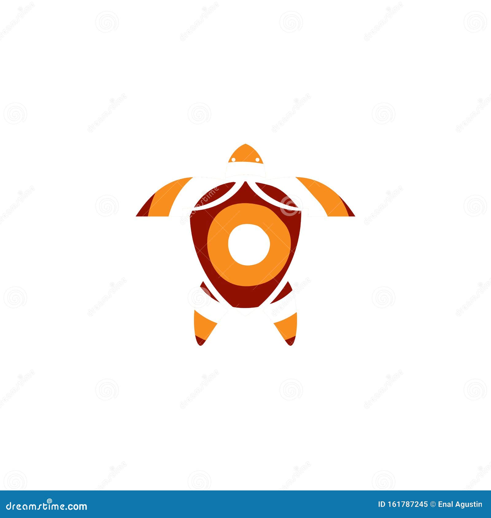 Turtle Icon Logo Design with Aboriginal Style Vector Stock Vector ...