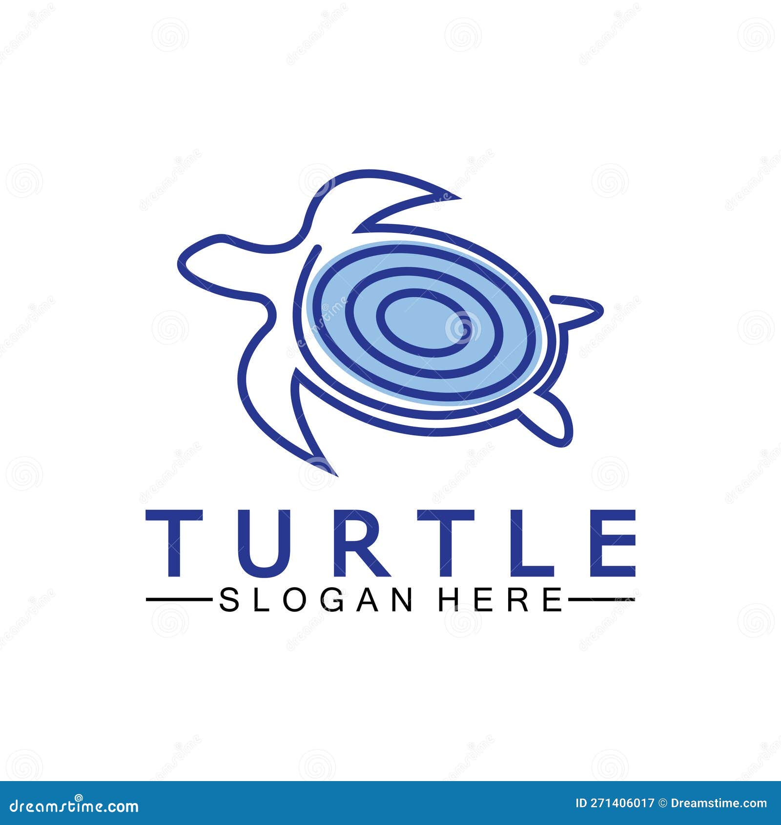 Turtle Icon, Sea Turtle Vector Illustration, Logo for Buttons, Websites ...