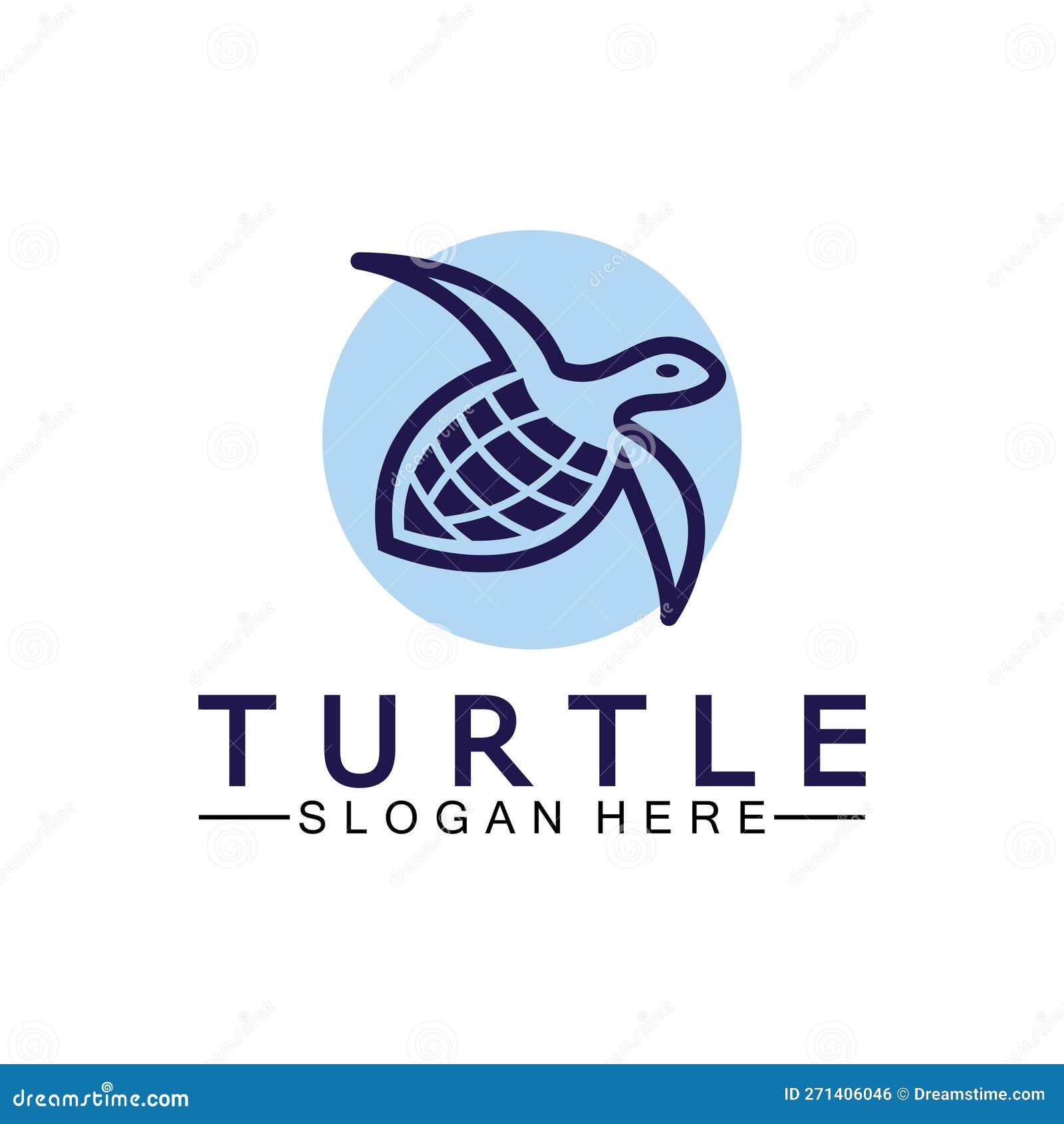Turtle Icon, Sea Turtle Vector Illustration, Logo for Buttons, Websites ...