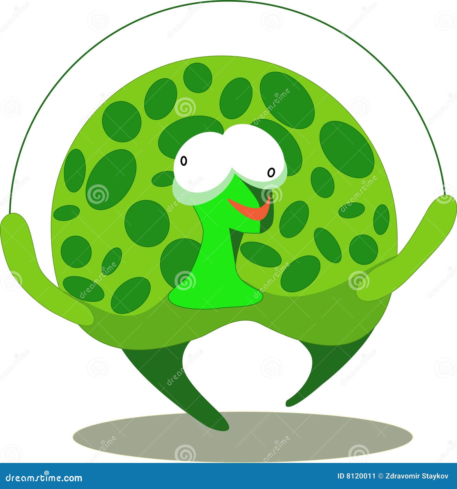 A Sea Turtle Jumping Out Of Muddy Water Royalty-Free Cartoon ...