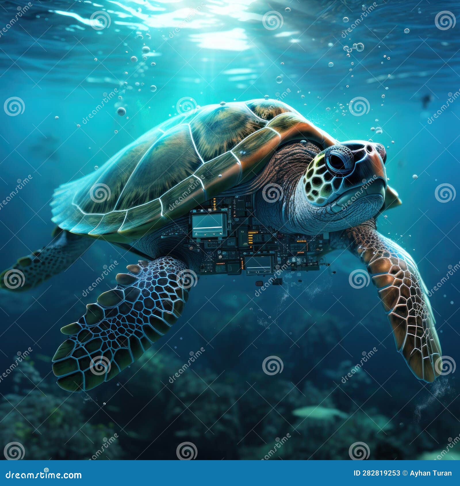 Turtle Learning Technology , Business Metaphors Concept Stock Image - Image of fast, datum ...