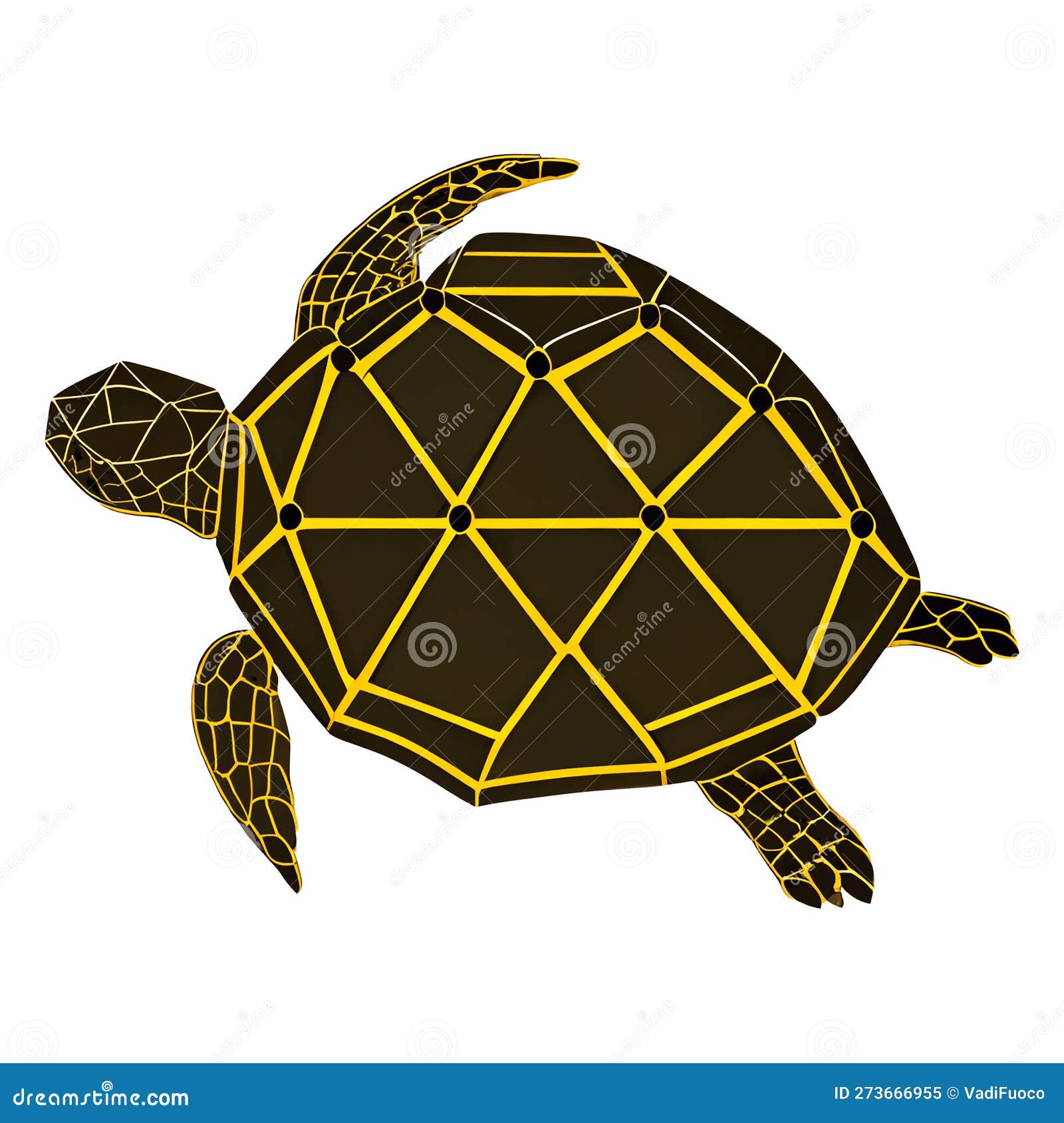 Turtle With Pot Of Gold At The End Of The Rainbow Stock Photography ...