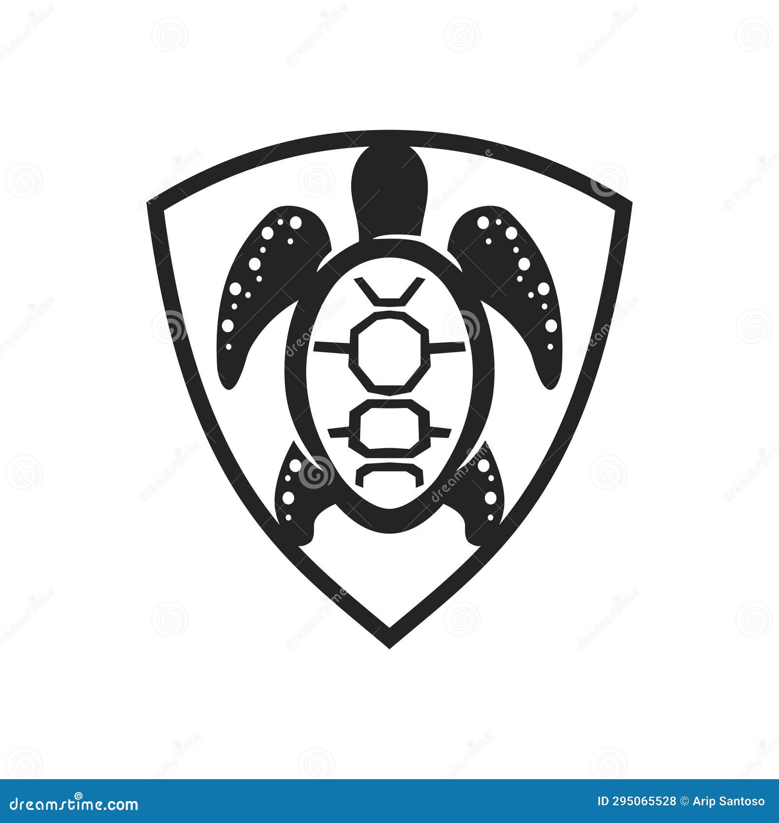 Turtle Logo Template Isolated. Brand Identity. Icon Abstract Vector ...