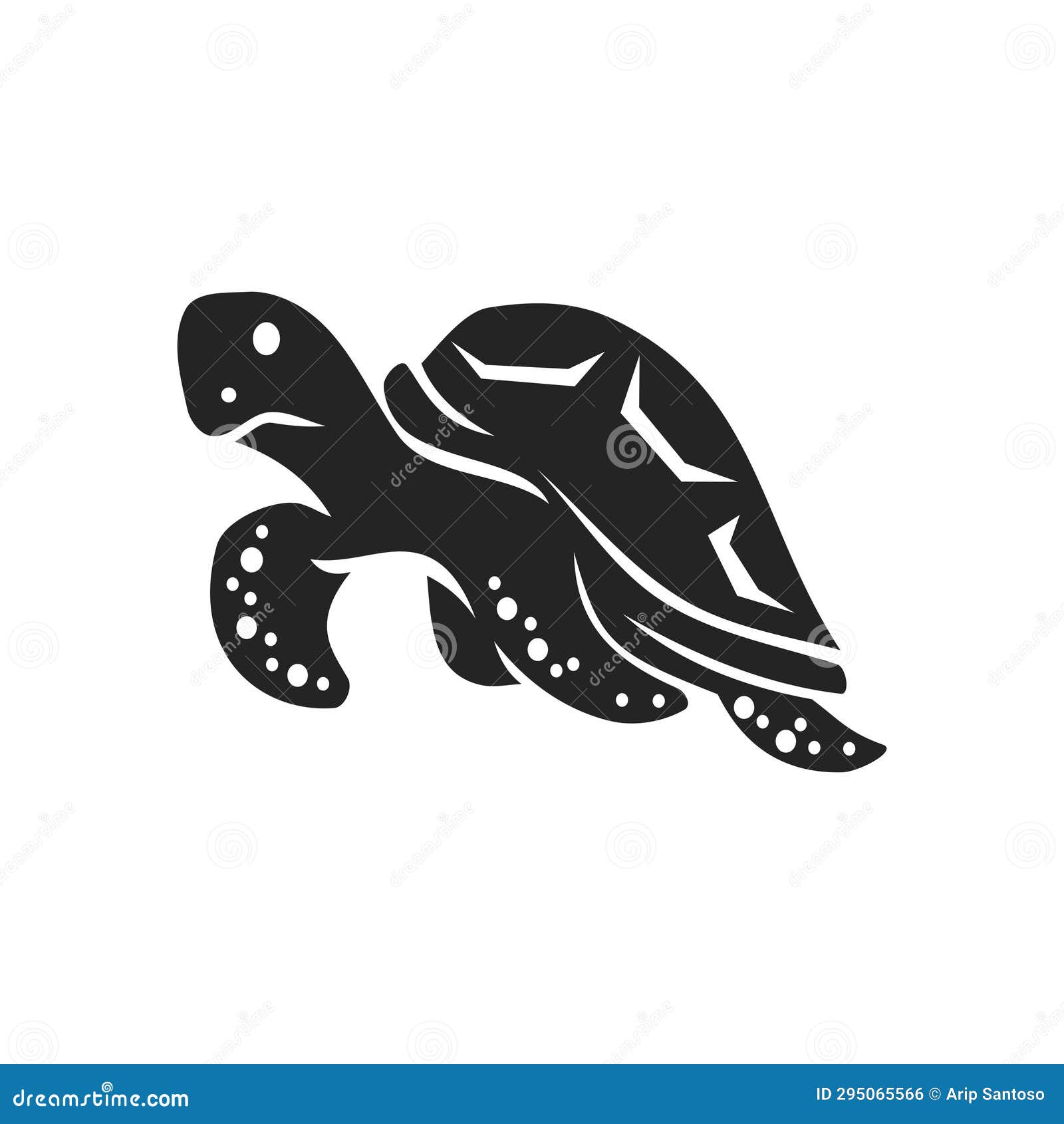 Turtle Logo Template Isolated. Brand Identity. Icon Abstract Vector ...