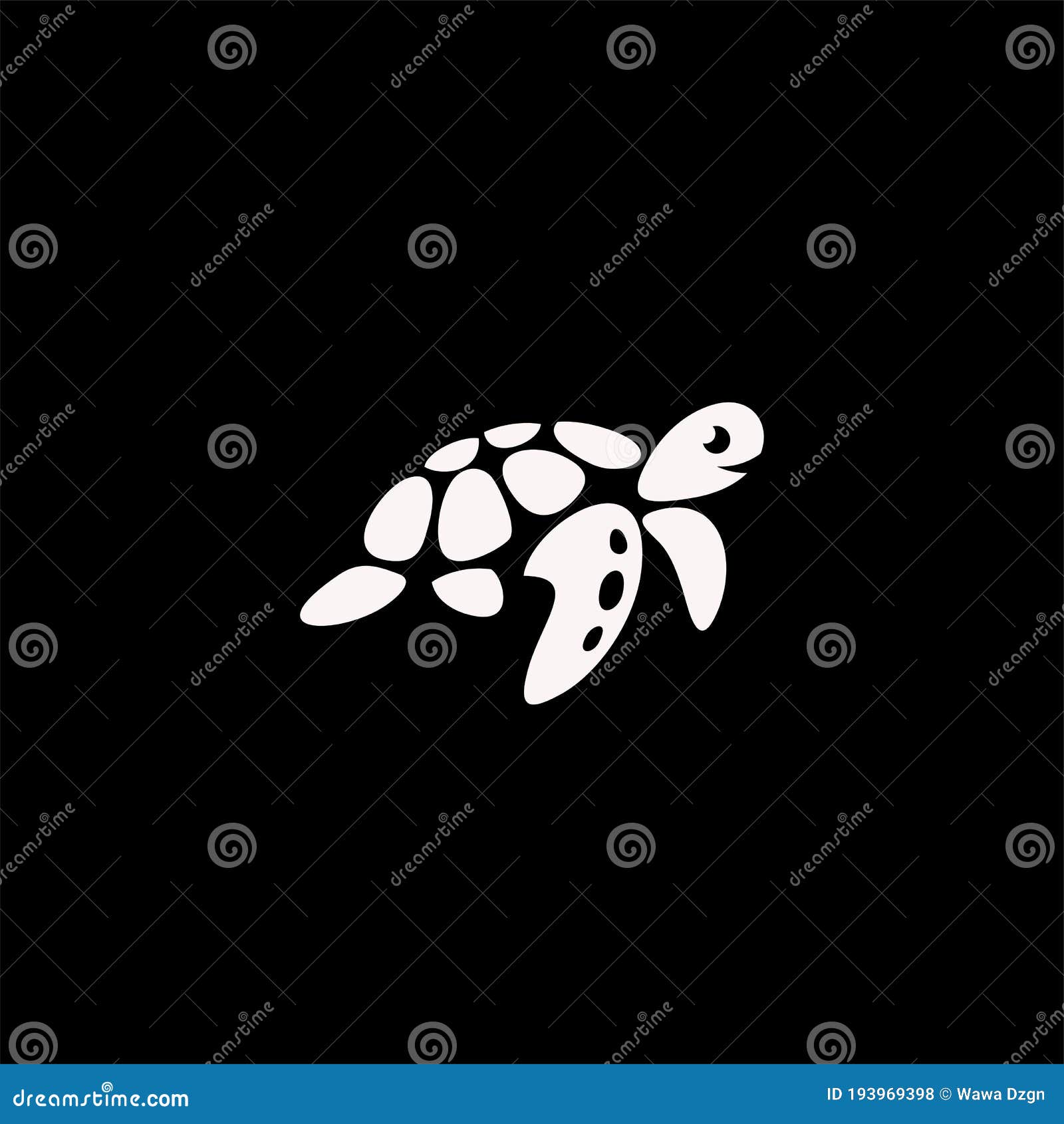 Tortoise Icon. Trendy Tortoise Logo Concept On White Background Vector ...