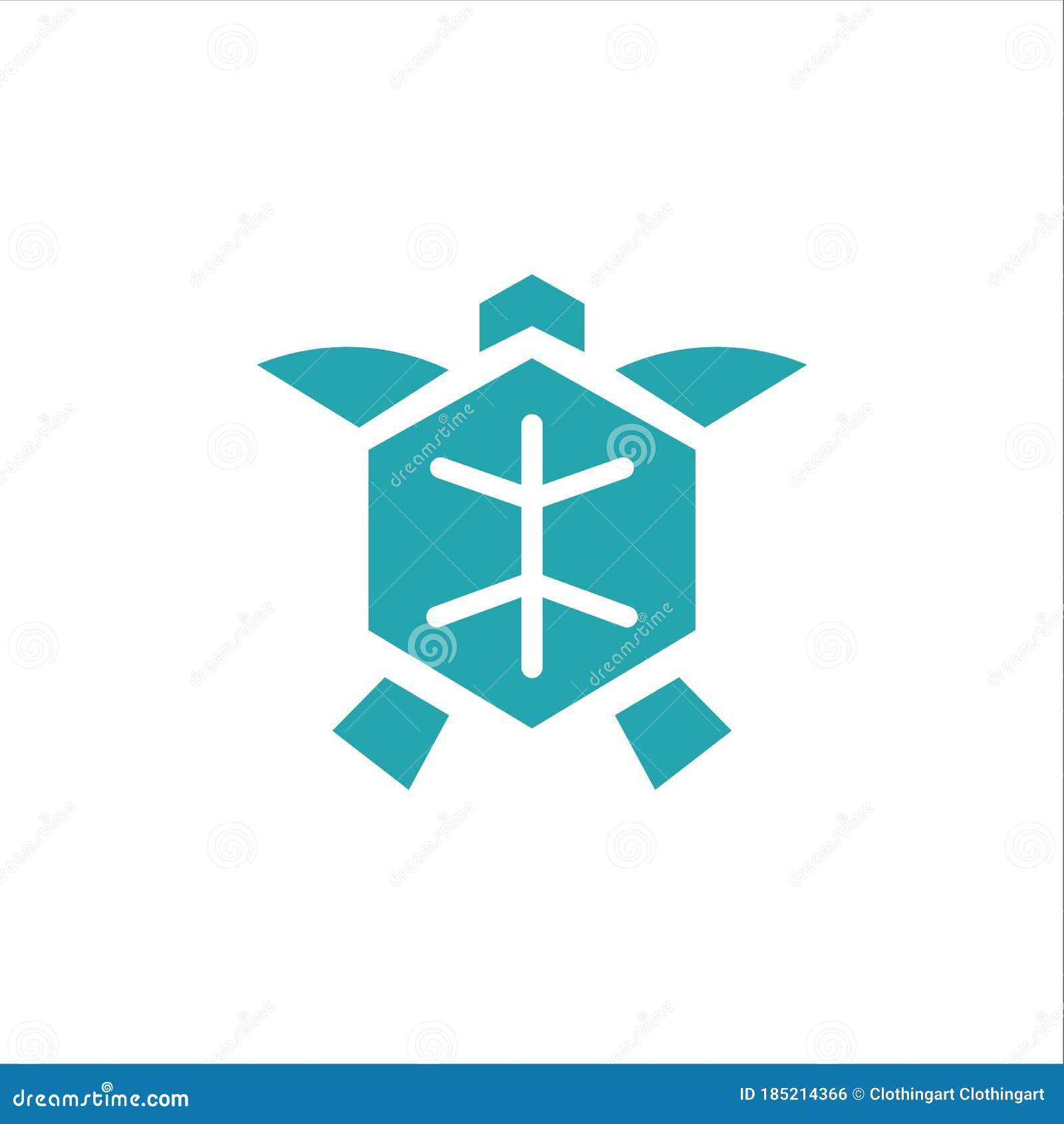 Turtle Logo Vector Graphic Template Stock Vector - Illustration of ...