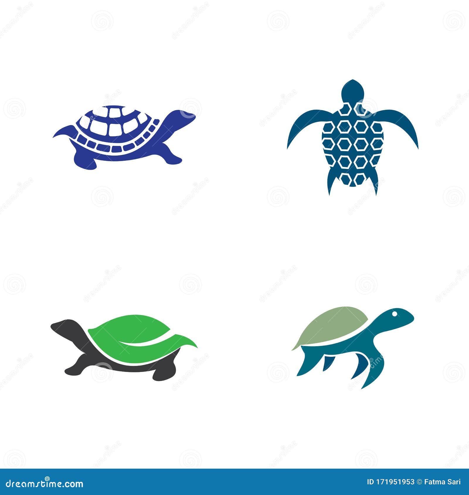 Turtle logo vector icon stock vector. Illustration of olive - 171951953
