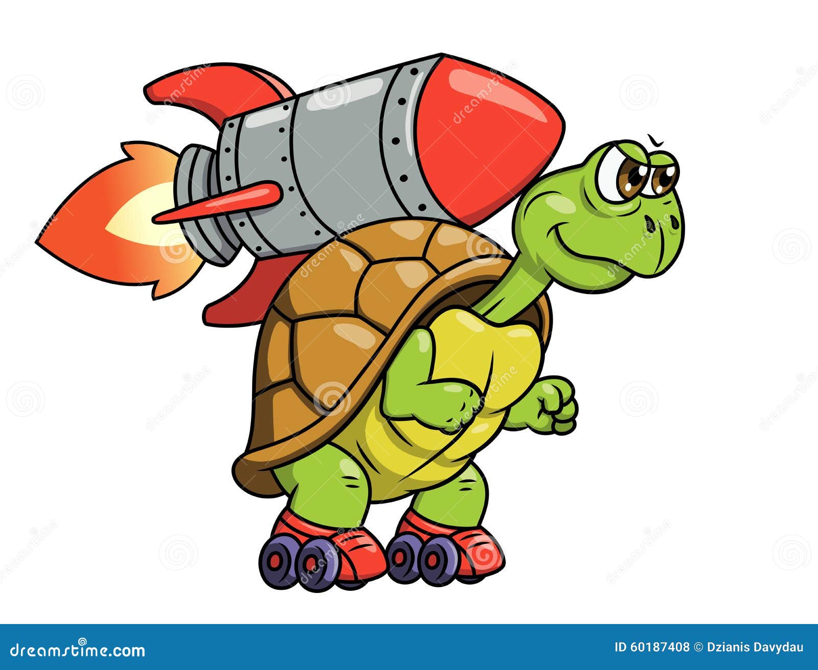 Rocket Turtle With Clipping Path Royalty-Free Stock Photography ...