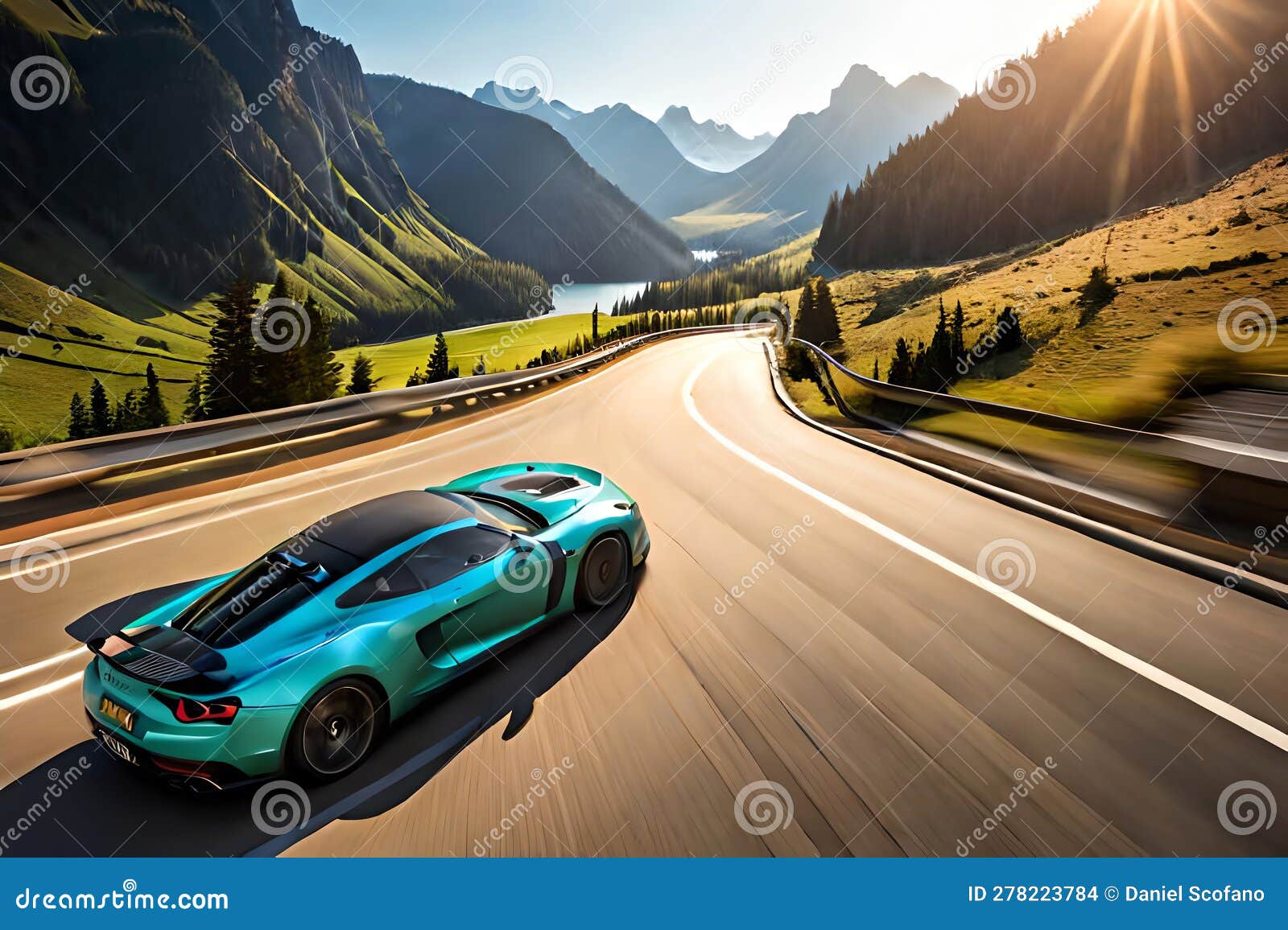 Turtle Run Fast Turbo. Generative AI Stock Illustration - Illustration ...